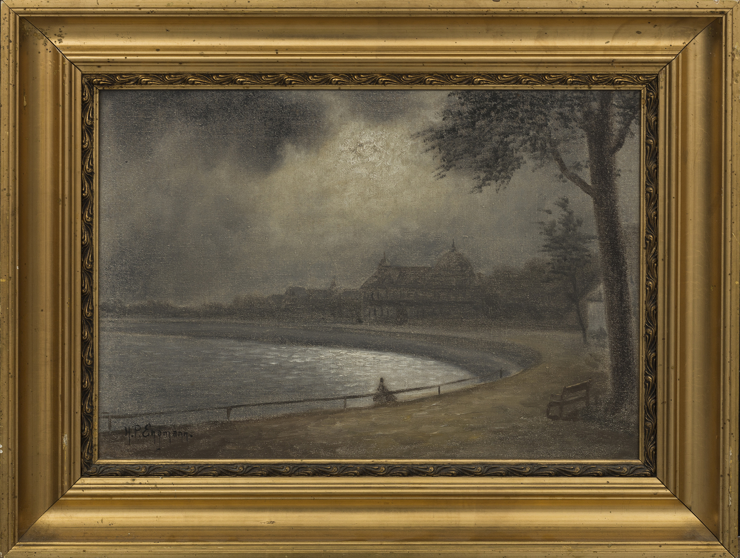 HARALD P ENGMANN, olja på duk signerad. - Bukowskis