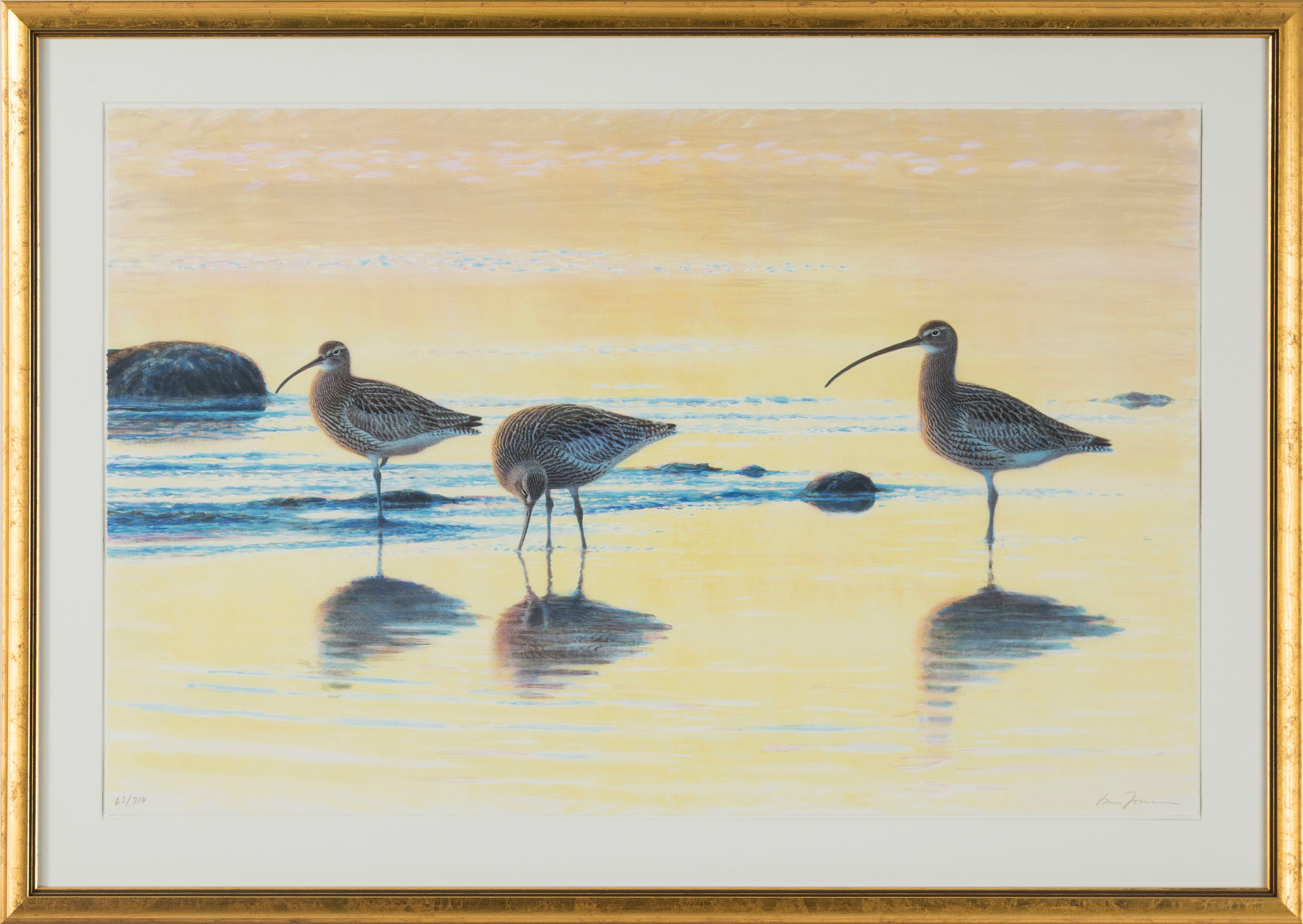 LARS JONSSON, lithograph in colours, signed and numbered 63/310 ...