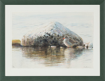 LARS JONSSON, lithograph in colours, signed and numbered 82/310 ...