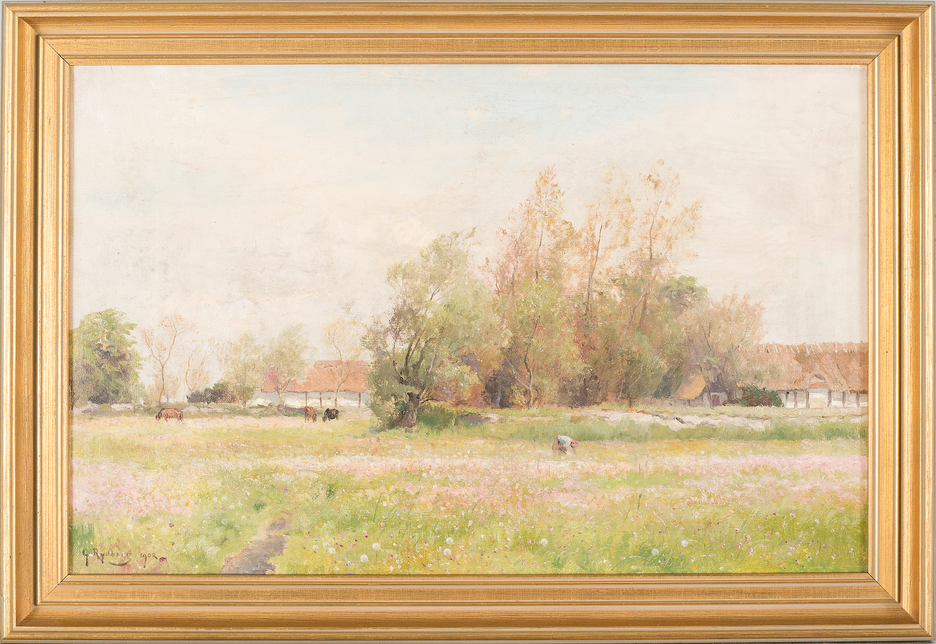 GUSTAF RYDBERG, oil on canvas, signed and dated 1902. - Bukowskis