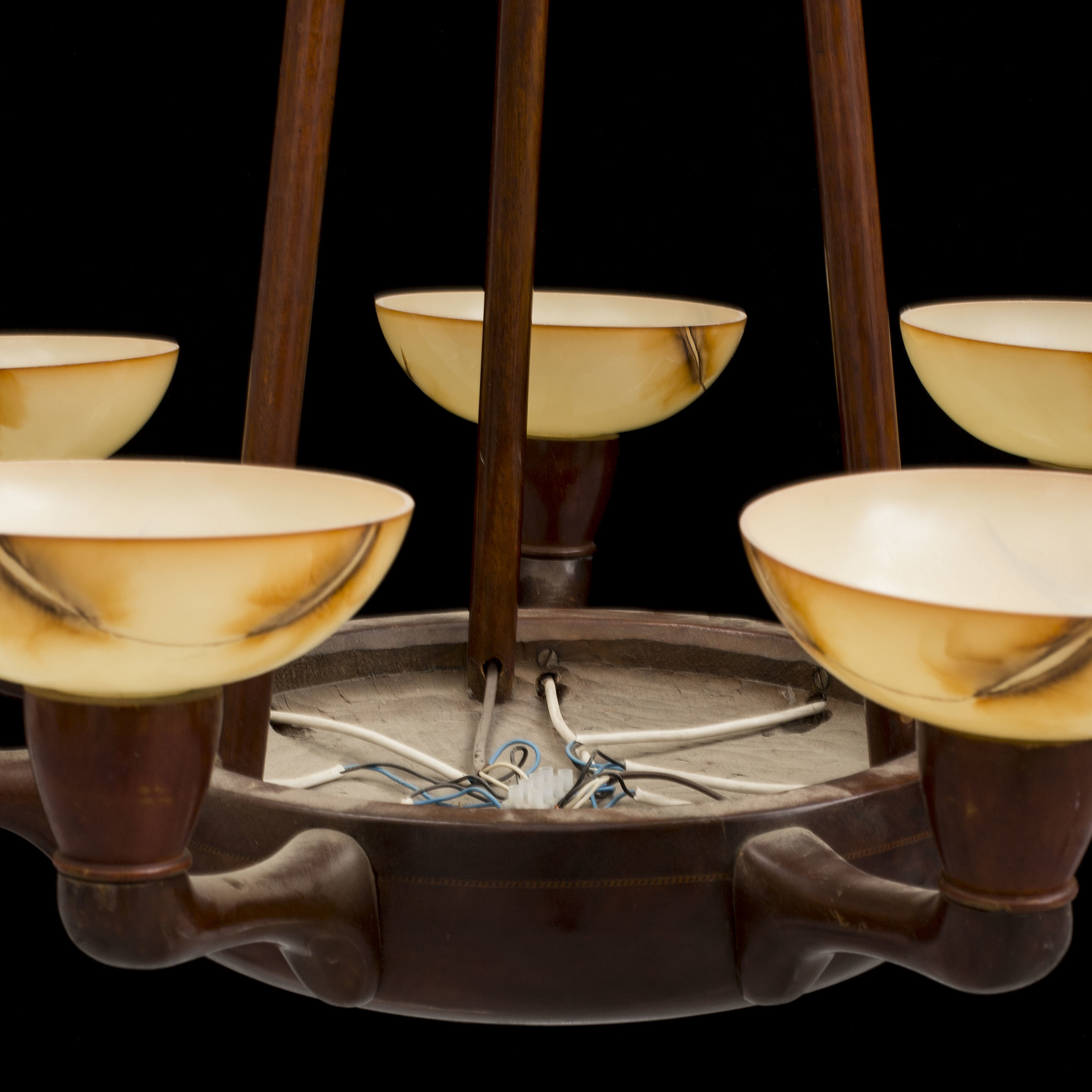 A 1920s ceiling light. - Bukowskis