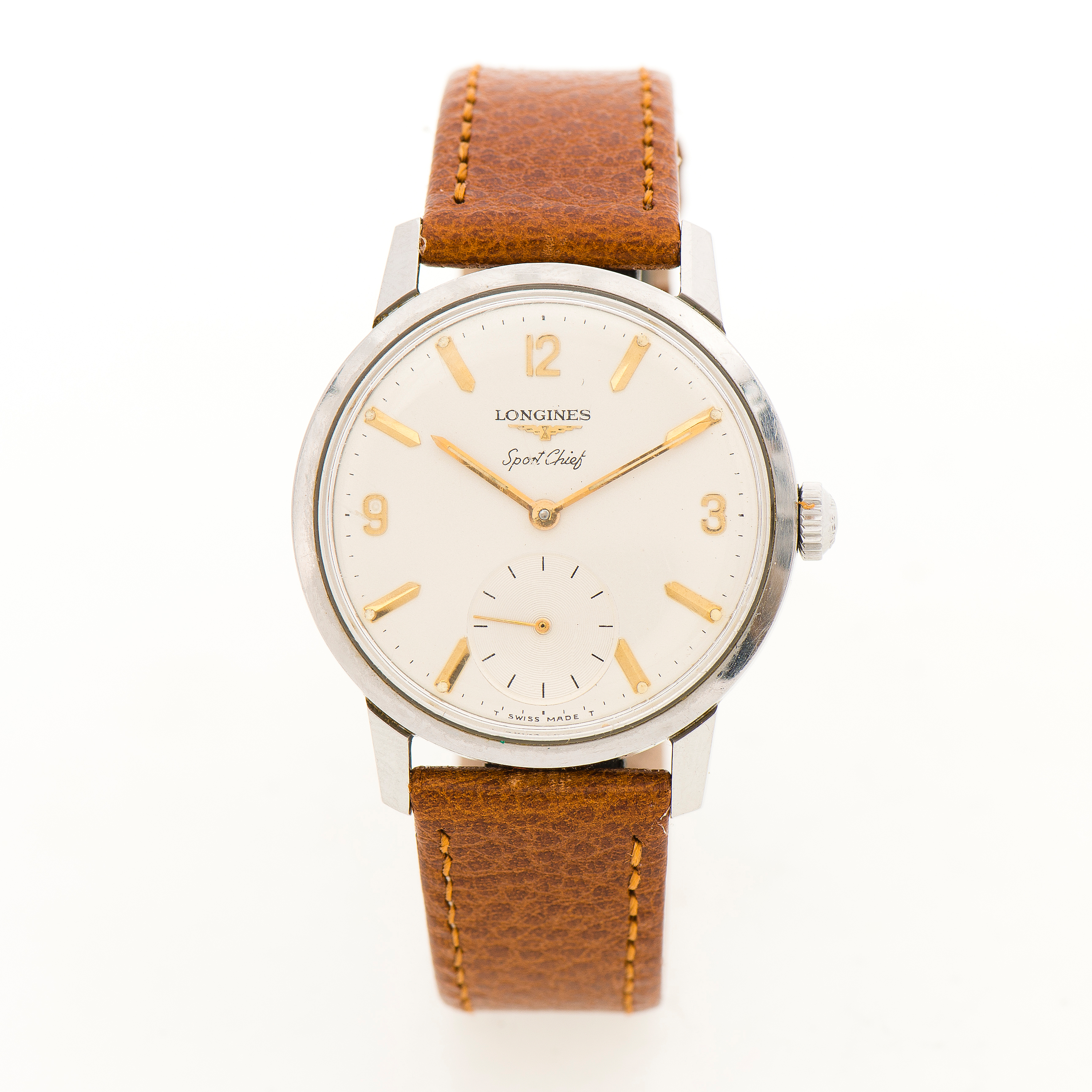 LONGINES, Sport Chief, armbandsur, 35 mm. - Bukowskis