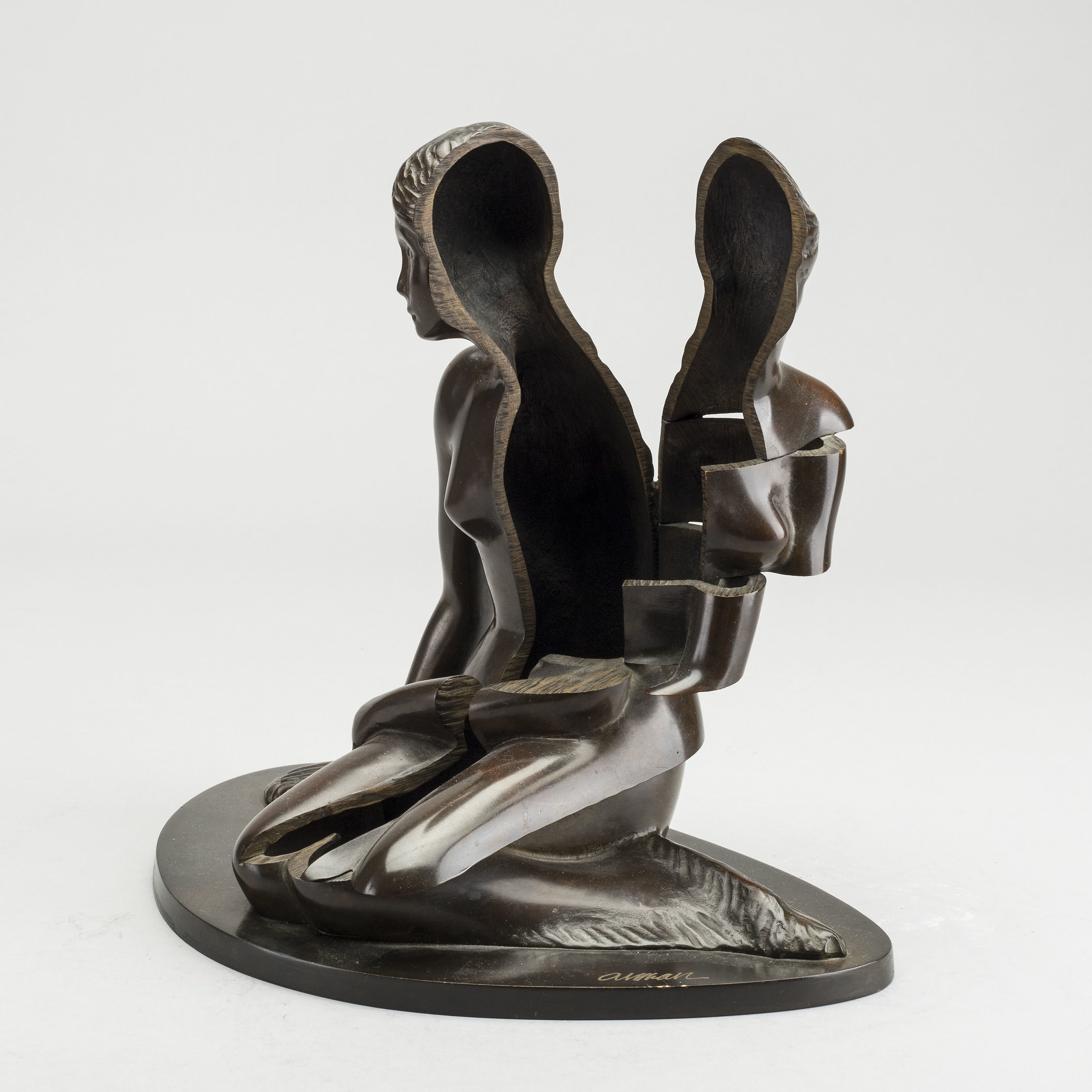 FERNANDEZ ARMAN, bronze sculpture, signed and numbered EA I/X. - Bukowskis