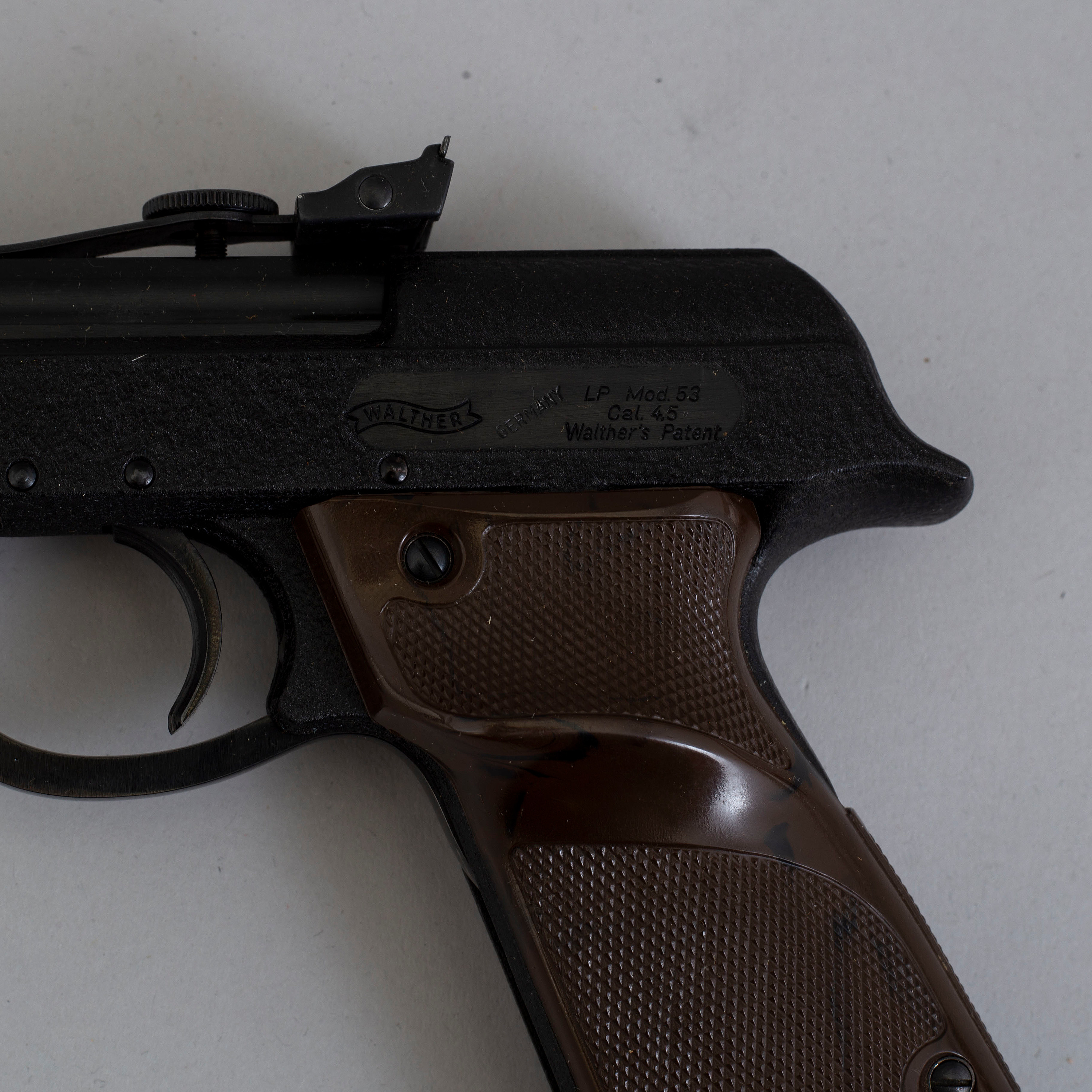 LUFTPISTOL, Walther LP kal. 4,5 mod.53. Tyskland. I produktion 1953 ...