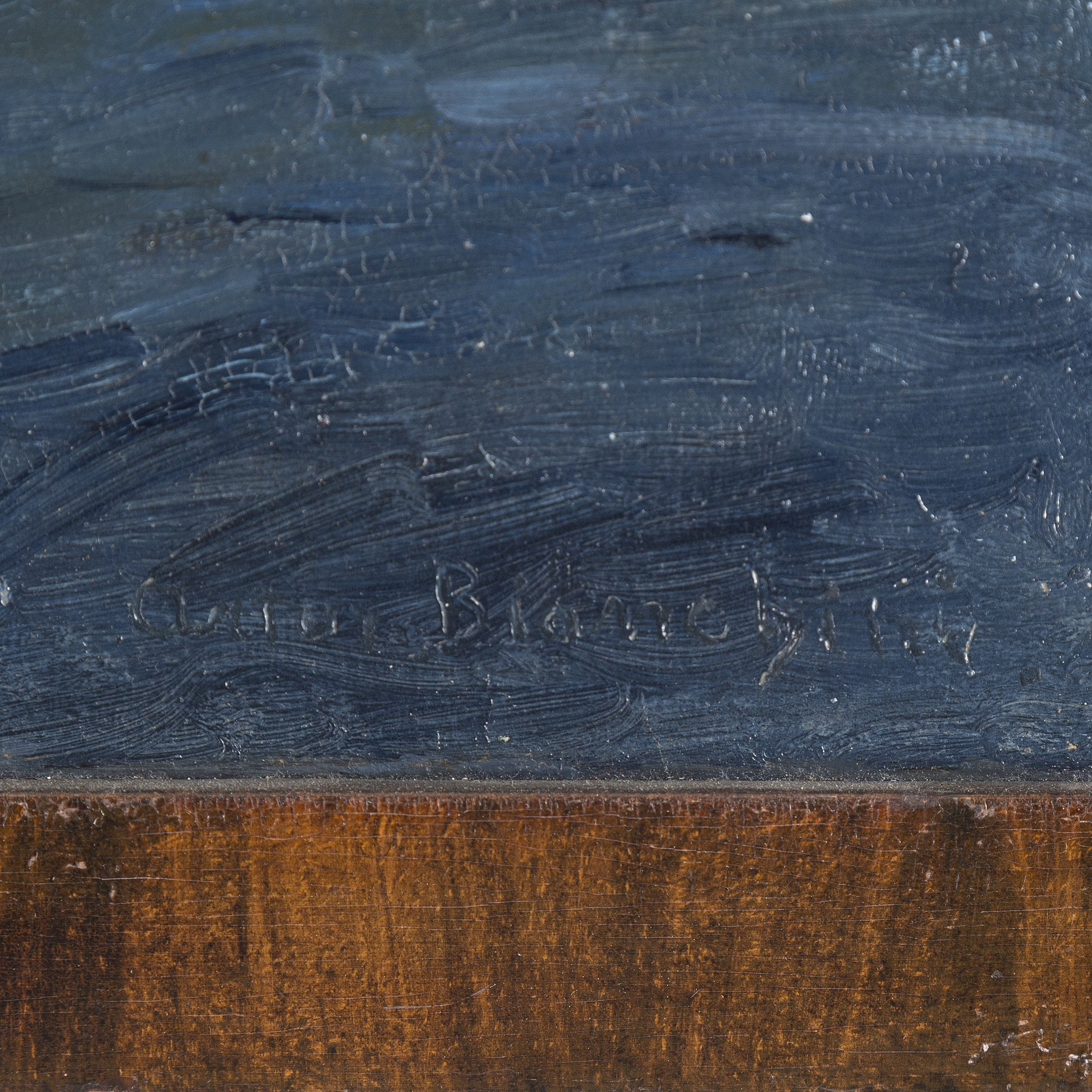 ARTHUR BIANCHINI, oil on canvas, signed. - Bukowskis