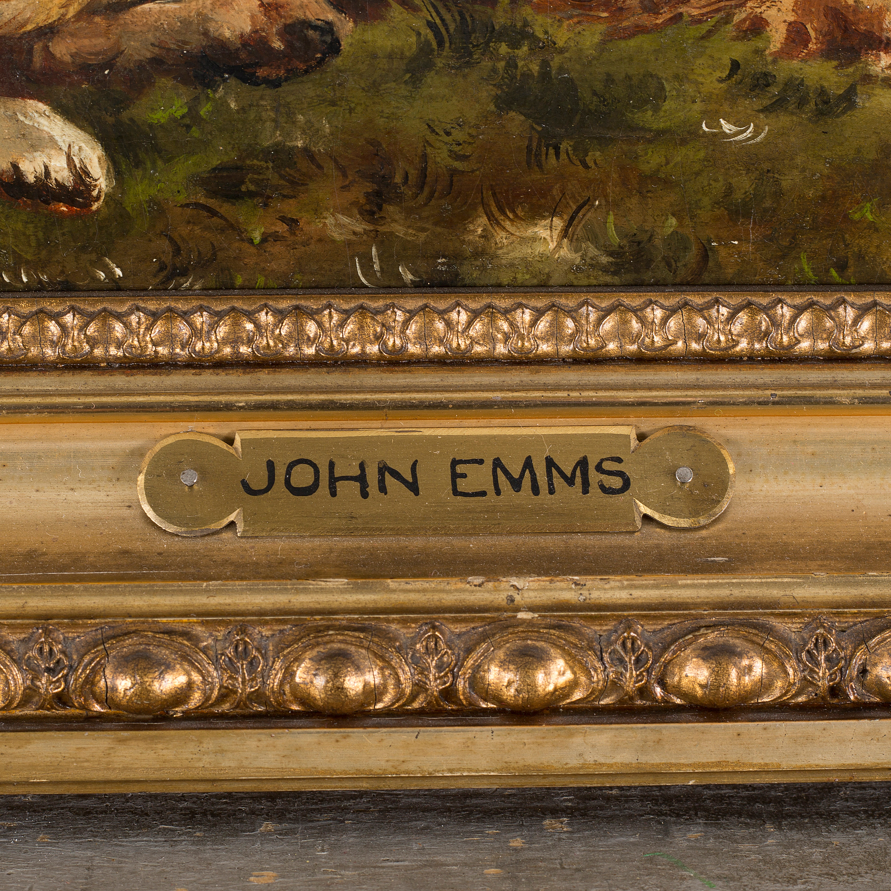 JOHN EMMS, oil on canvas, signed. - Bukowskis