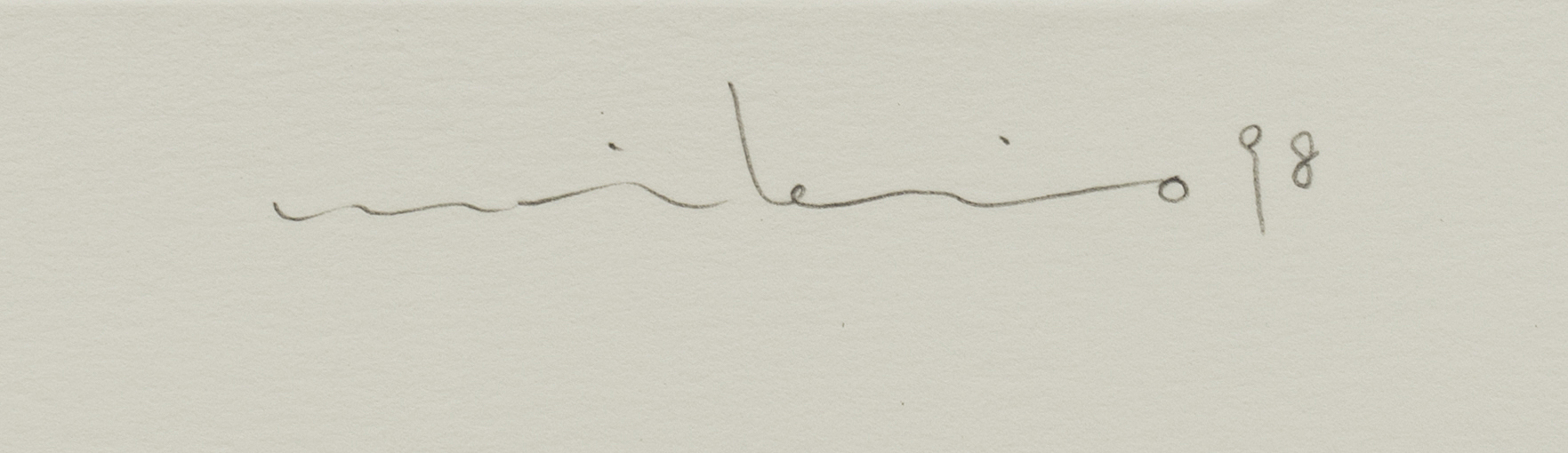 MIKIO WATANABE & HUGUES ANDRÈ MAPP med 5 Mezzotinter, Signerad o ...