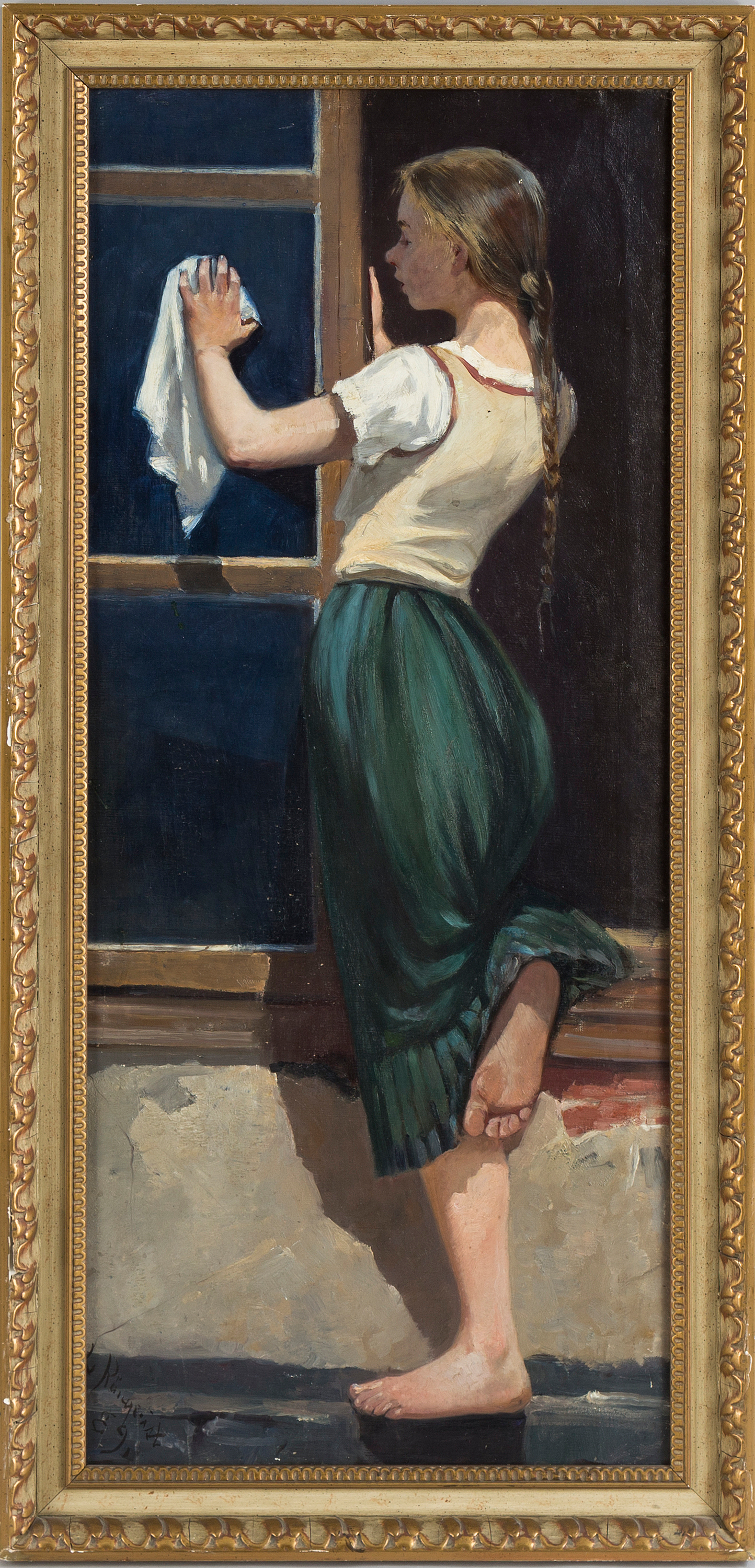 LOTTEN RÖNQUIST, oil on canvas, signed and dated -89. - Bukowskis