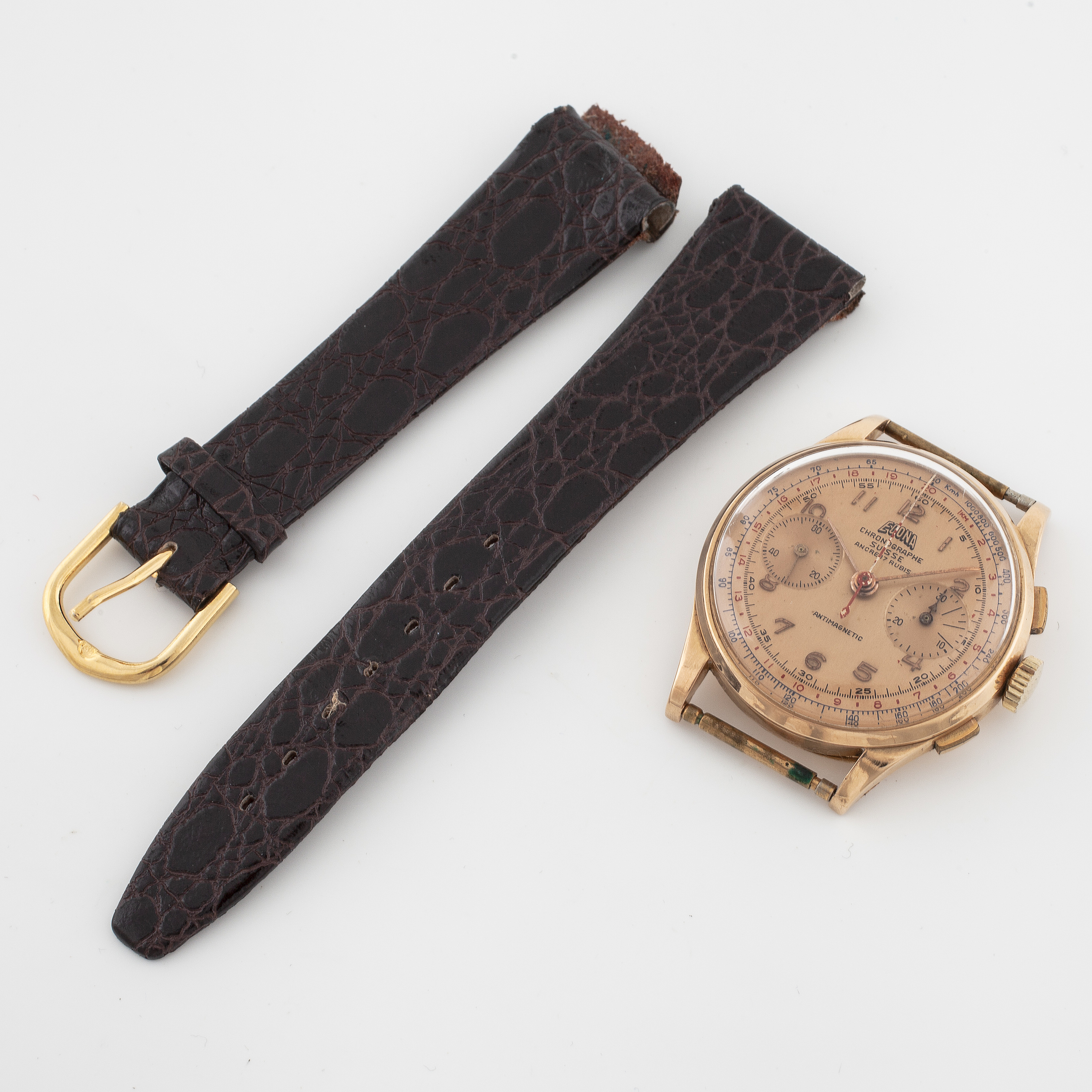 EGONA, wrist watch, 37,5 mm. - Bukowskis