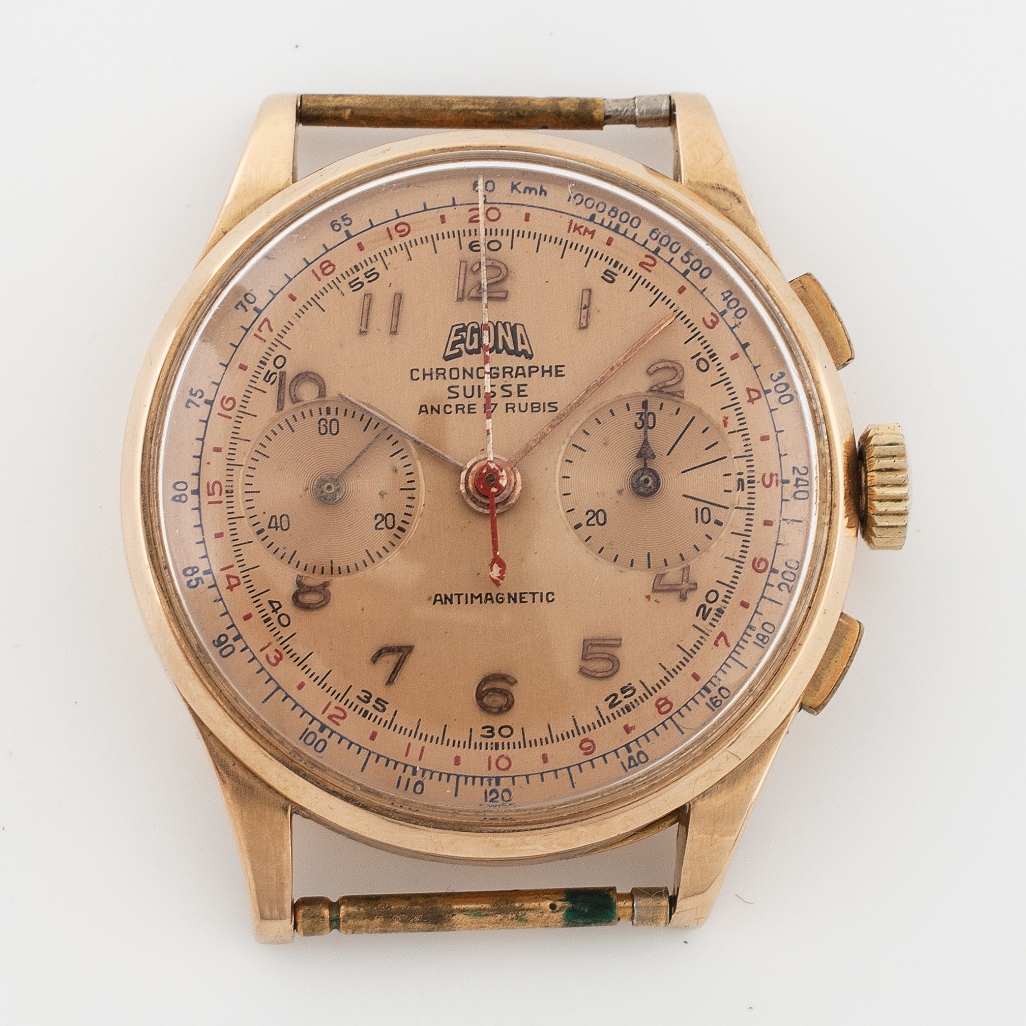 EGONA, wrist watch, 37,5 mm. - Bukowskis