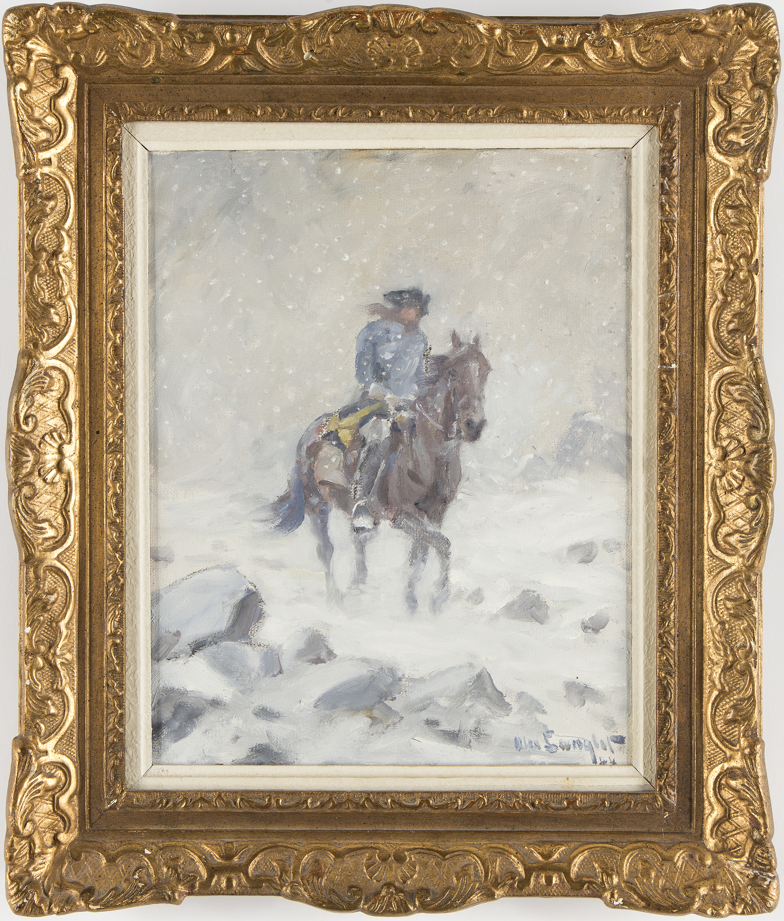 ALEXANDER LANGLET, Oil on canvas, signed. - Bukowskis