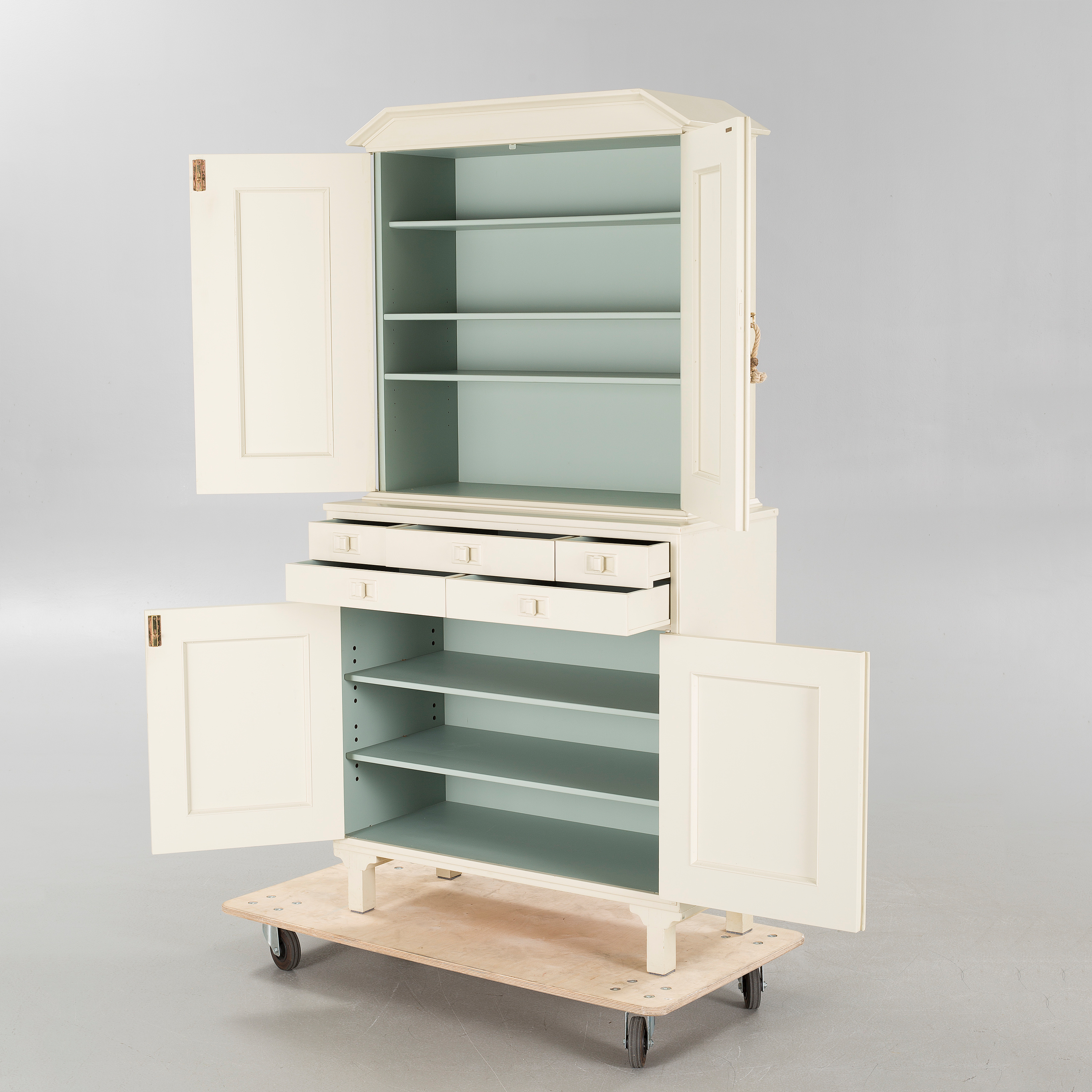 A cabinet by Carl Malmsten called "Mittens rike" from the second part ...