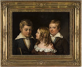 JOHAN GUSTAF SANDBERG, period copy, oil on canvas. - Bukowskis