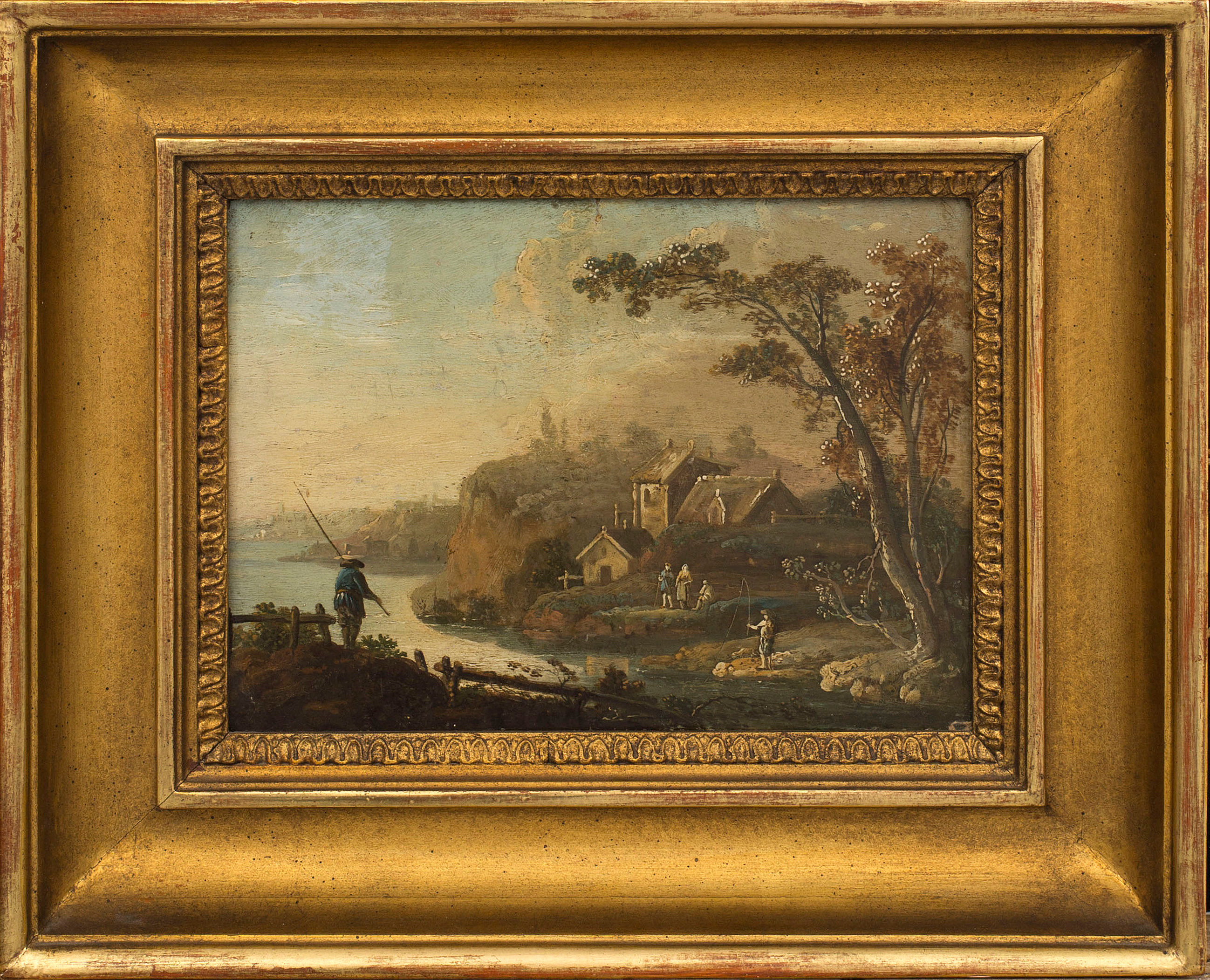 JOHAN PHILIP KORN, a set of two ascribed oil on panel. - Bukowskis