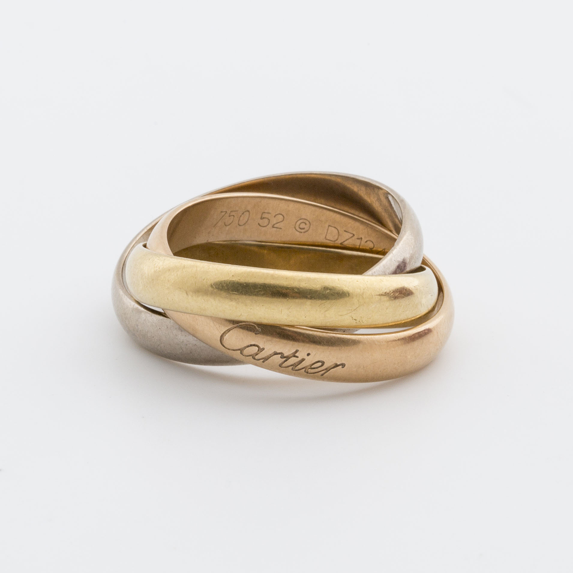 CARTIER, RING "Trinity", 18K guld. - Bukowskis