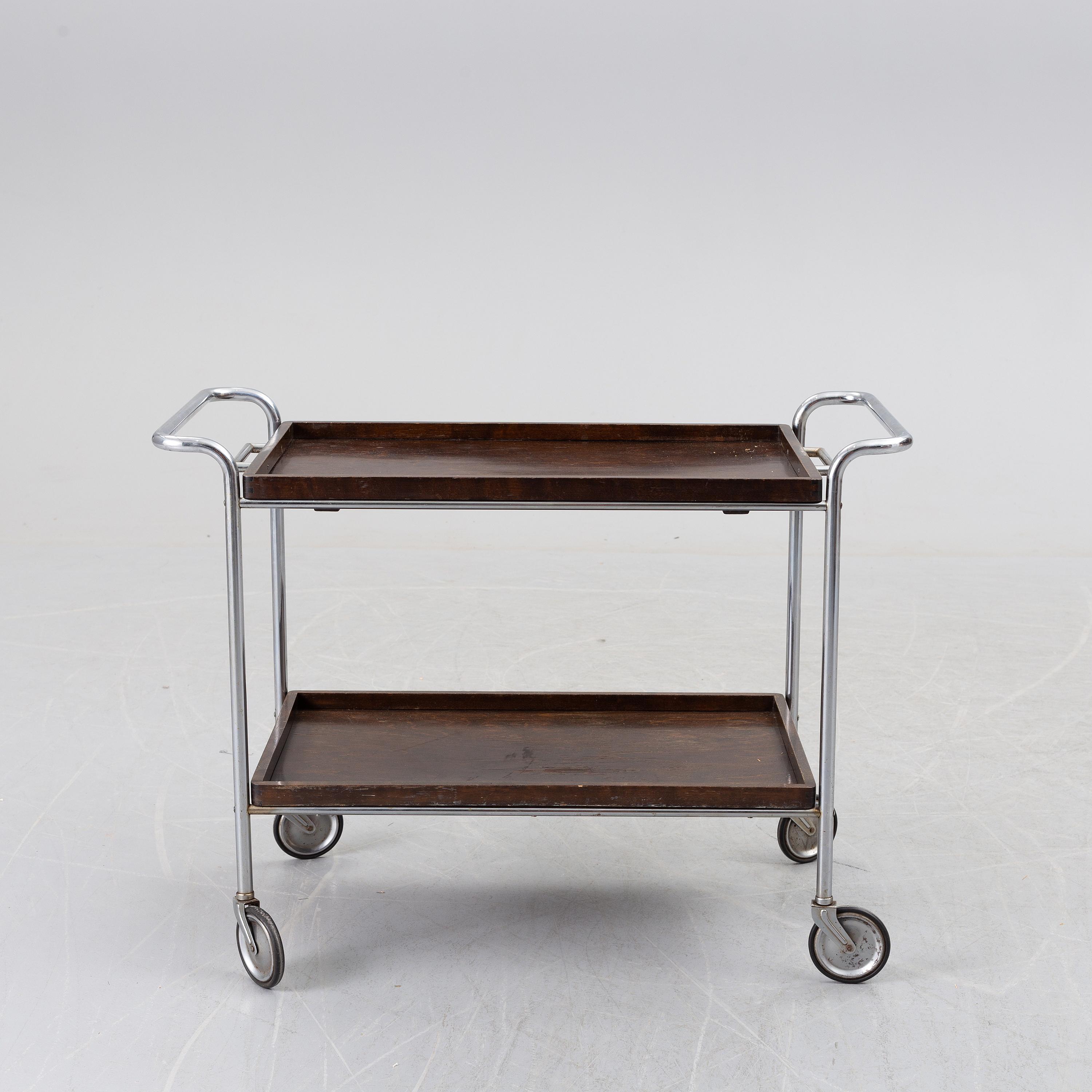 A 1930´s Helsingin Uusi Rautasänkytehdas J. Merivaara serving trolley ...