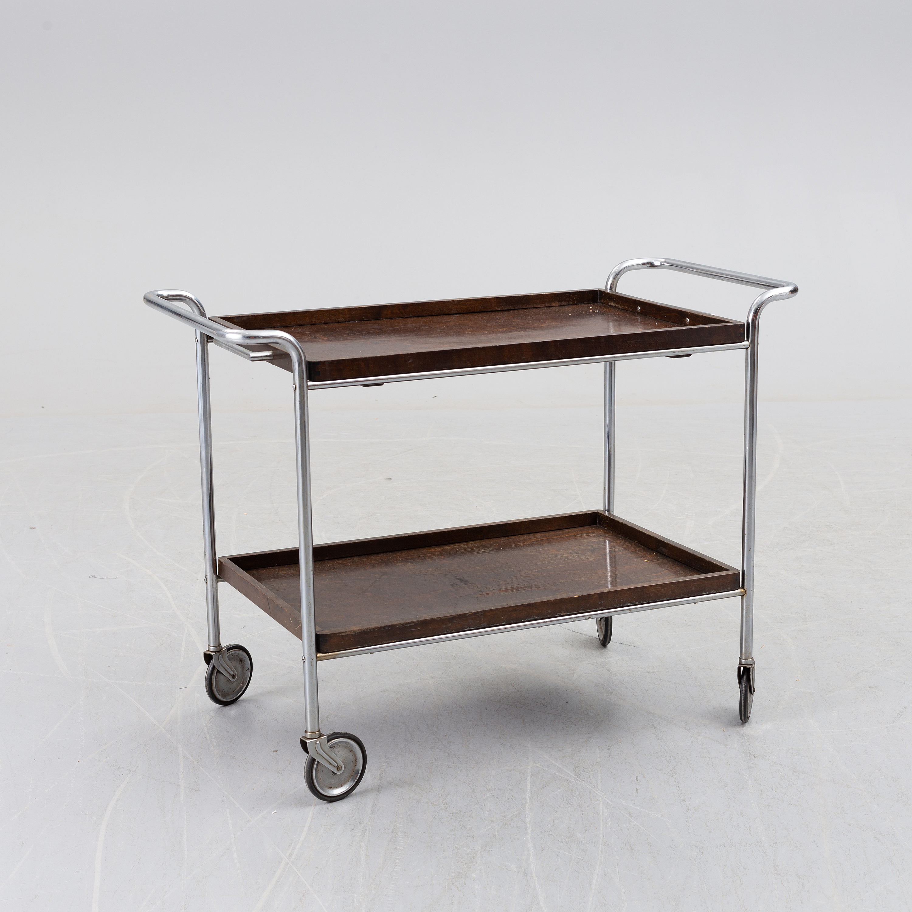 A 1930´s Helsingin Uusi Rautasänkytehdas J. Merivaara serving trolley ...