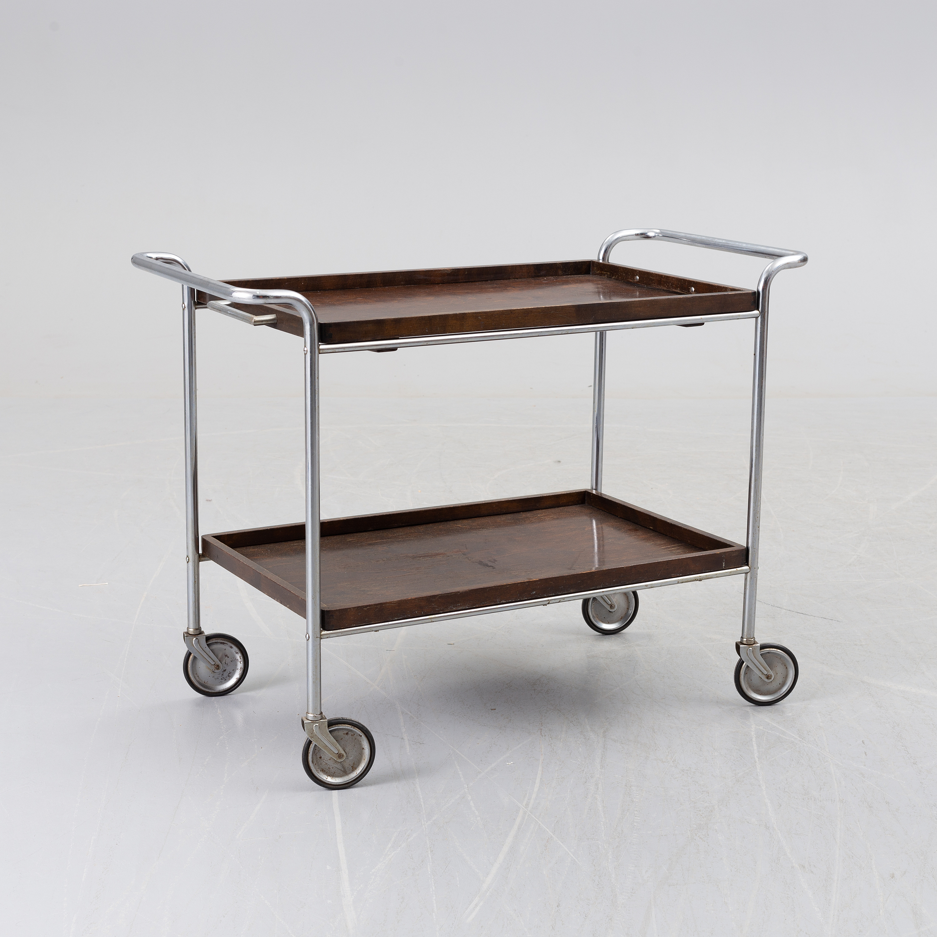 A 1930´s Helsingin Uusi Rautasänkytehdas J. Merivaara serving trolley ...