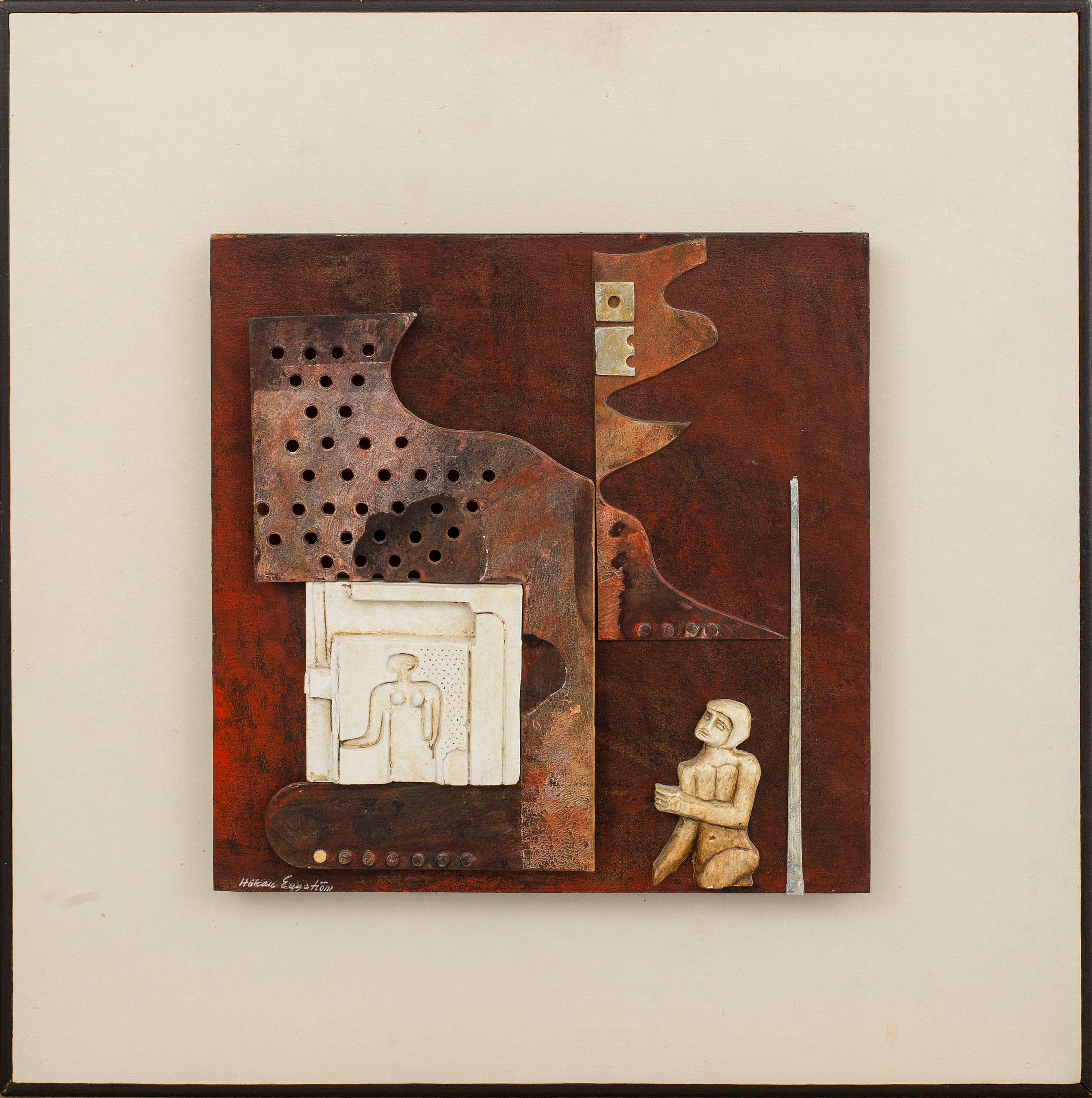 KARL HÅKAN ENGSTRÖM, signed wall sculpture. - Bukowskis