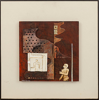 KARL HÅKAN ENGSTRÖM, signed wall sculpture. - Bukowskis