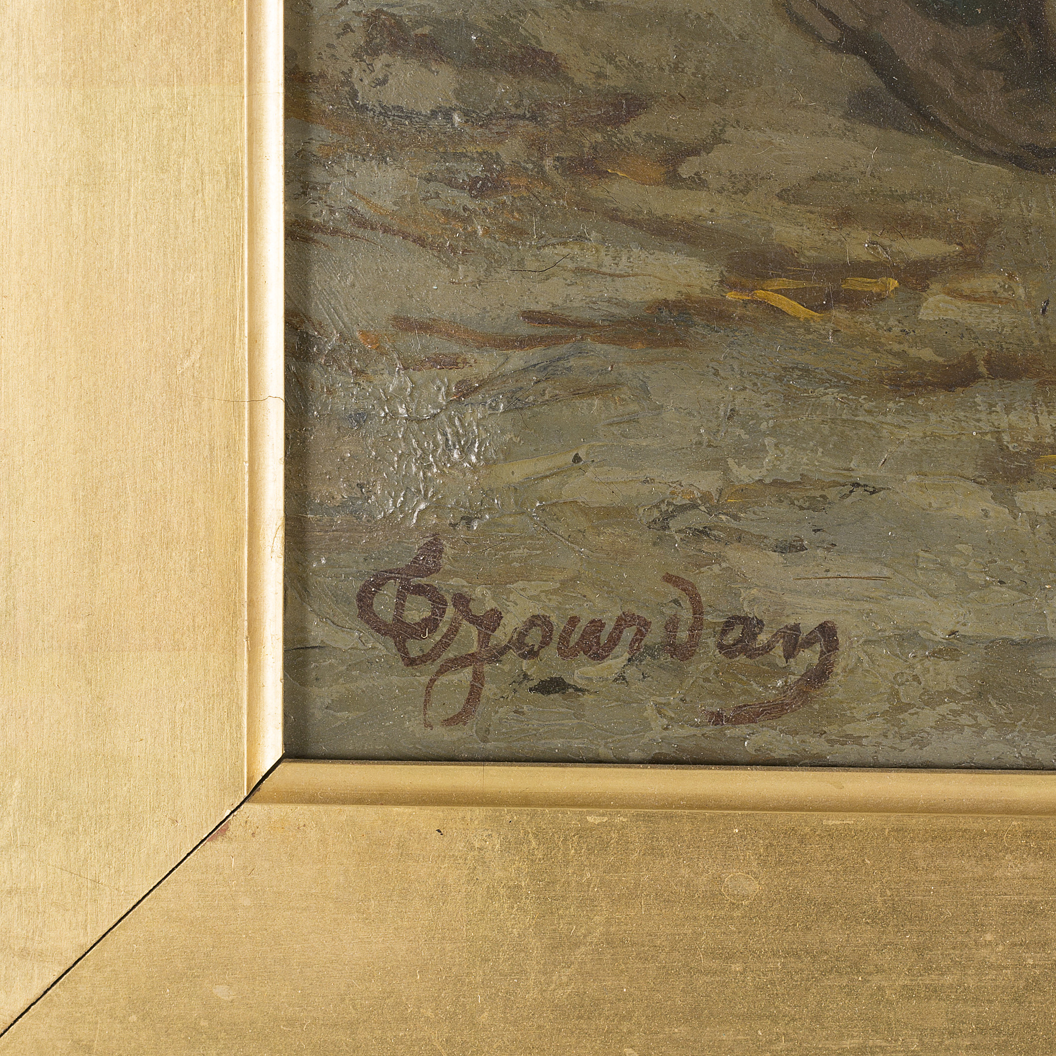 THÉODORE JOURDAN, oil on canvas, signed. - Bukowskis