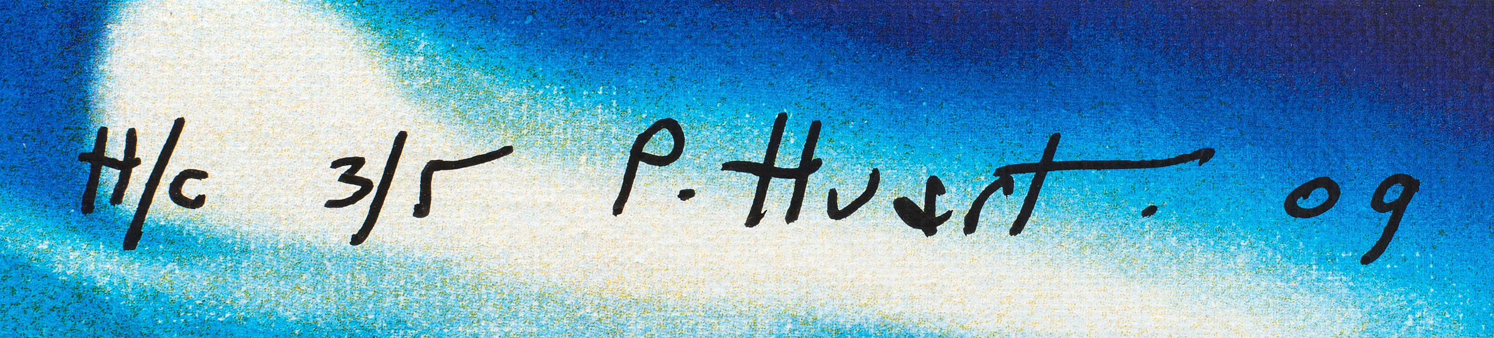 PHILIPPE HUART, silkscreen on canvas, signed and dated '09, numbered HC ...