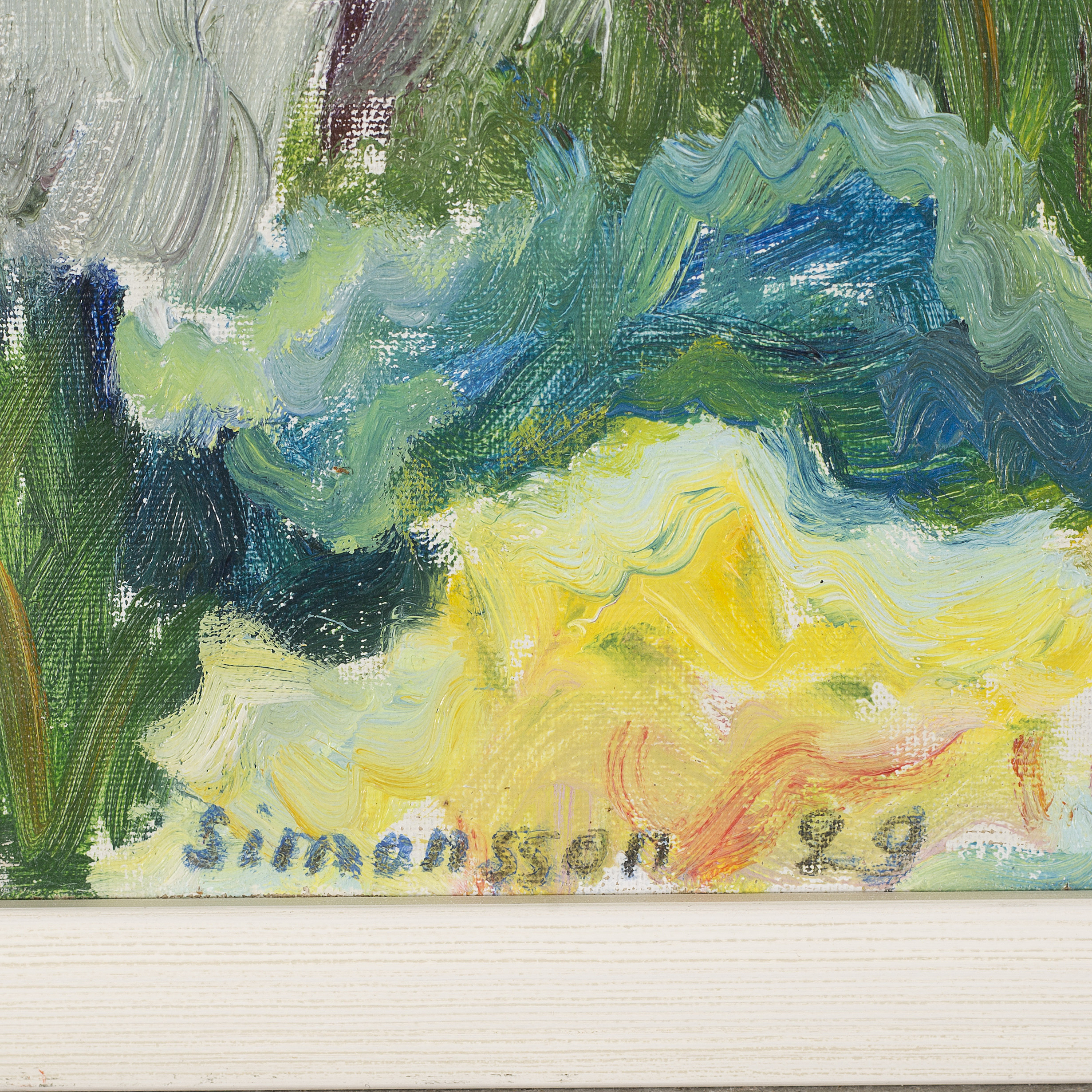 BIRGER SIMONSSON, olja på duk, signerad och daterad -29. - Bukowskis