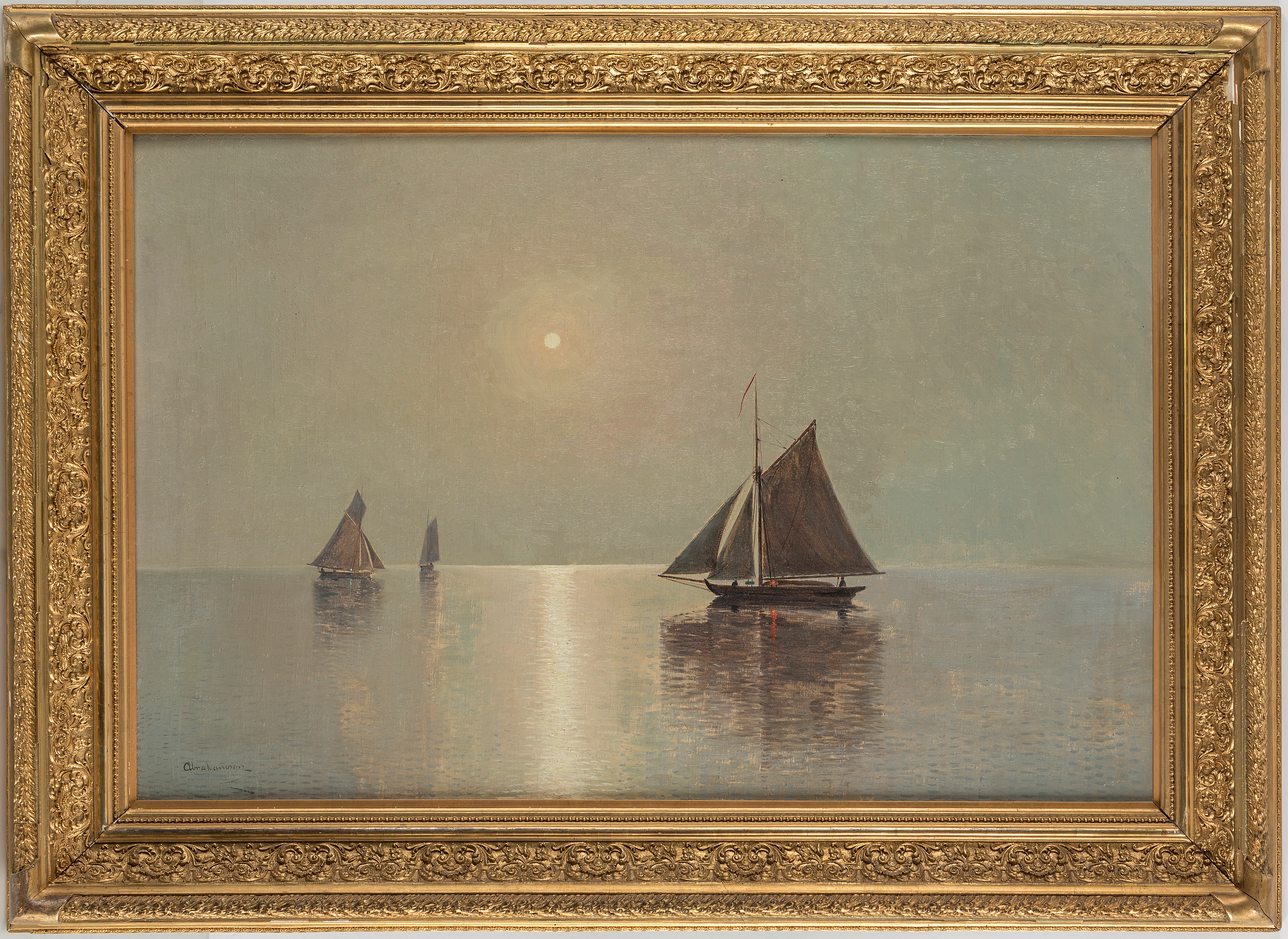 ERIK ABRAHAMSSON, oil on canvas, signed. - Bukowskis