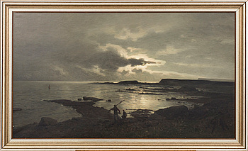 AXEL NORDGREN, oil on canvas signed. - Bukowskis