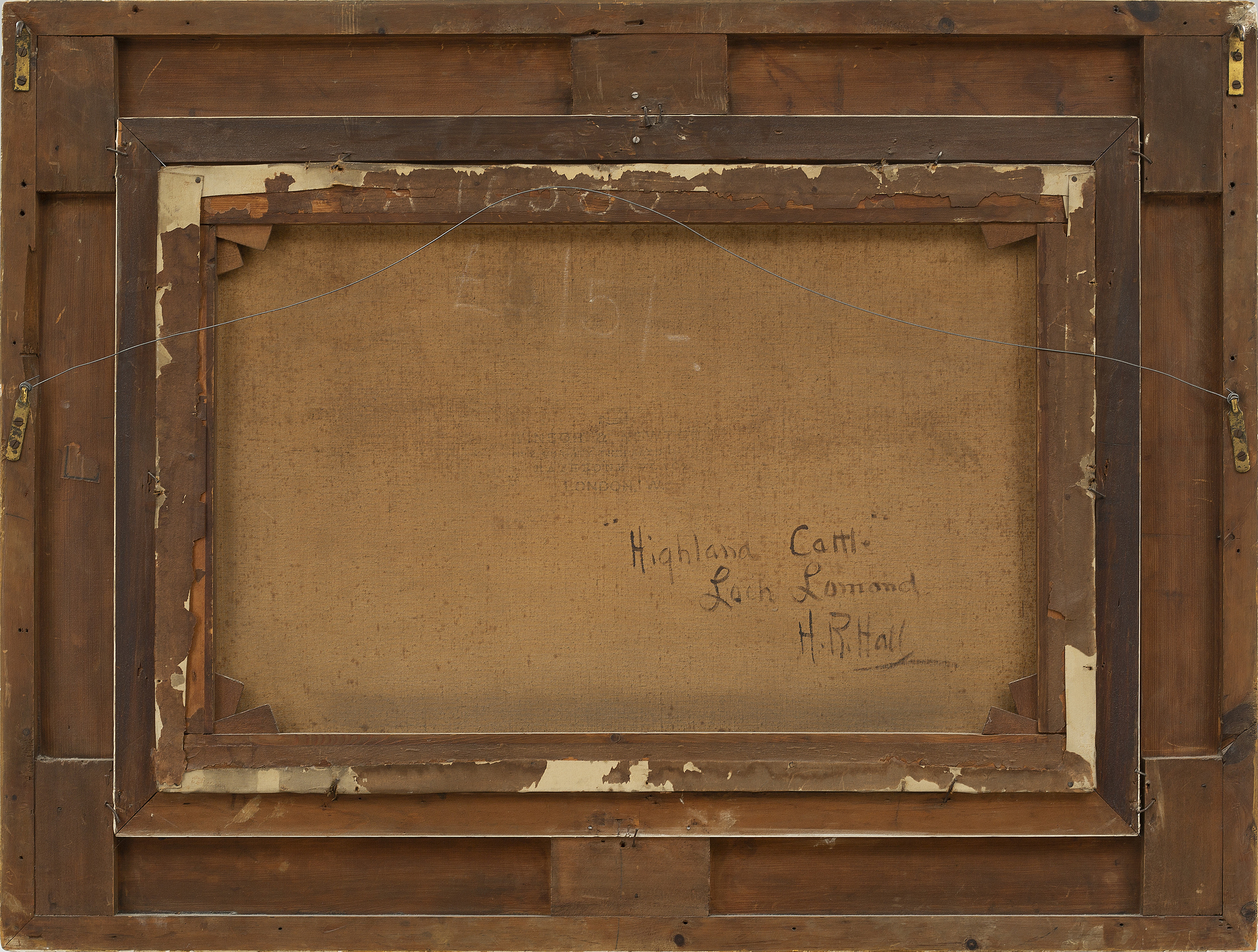 H.R. HALL, olja på duk, signerad. - Bukowskis