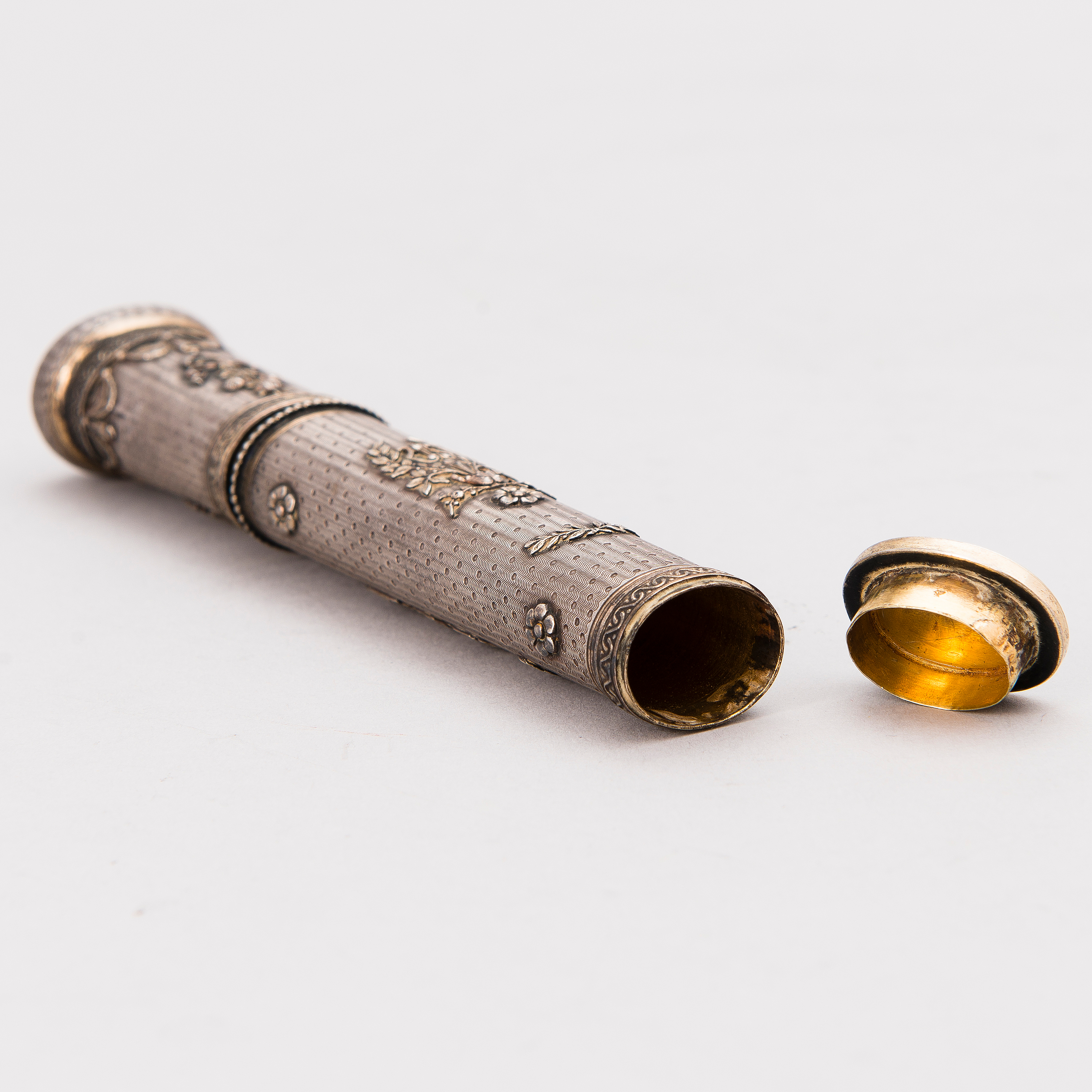 A French silver signet stamp, maker's mark E.G., second half of 19th ...