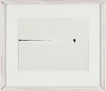 ARNE OLSSON, lithograph, signed and numbered 74/200. - Bukowskis