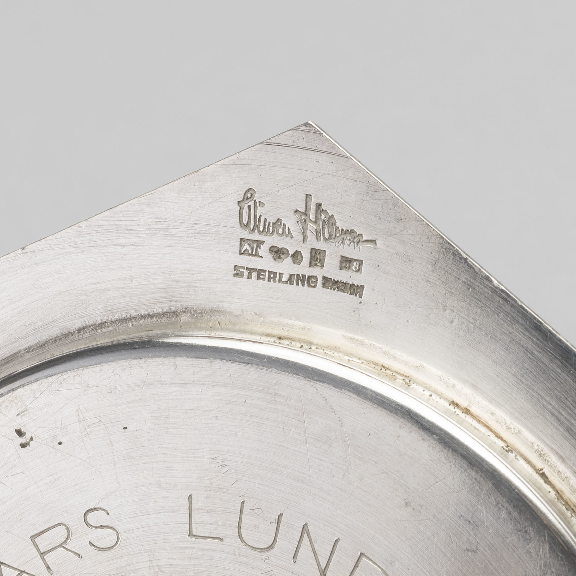 A Wiwen Nilsson octagonal silver dish, Lund 1933. - Bukowskis