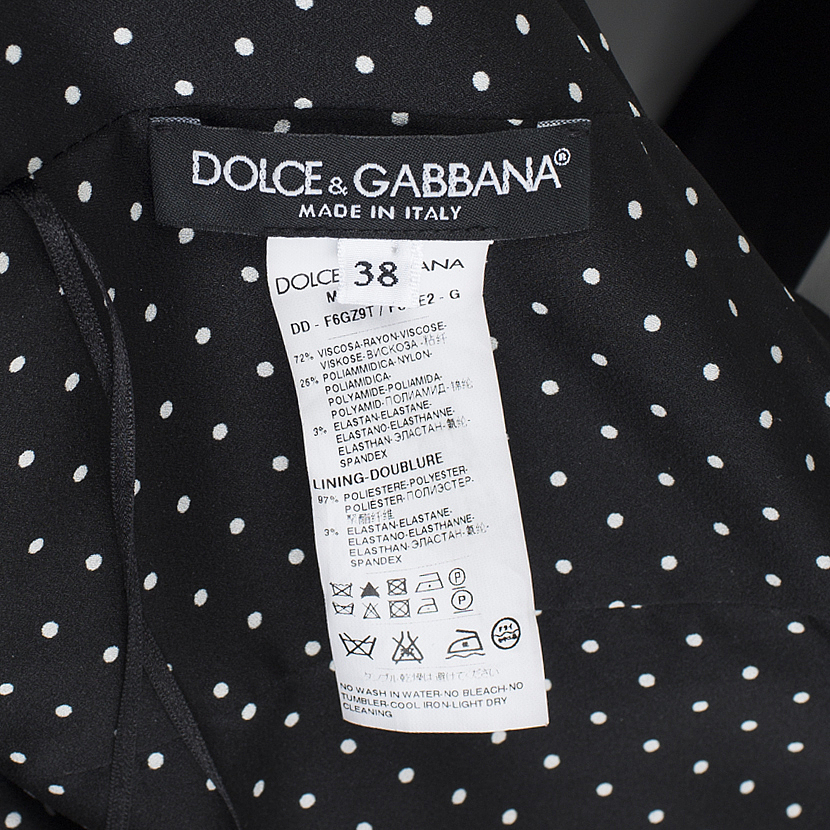 DOLCE & GABBANA, dress, italian size 38. - Bukowskis