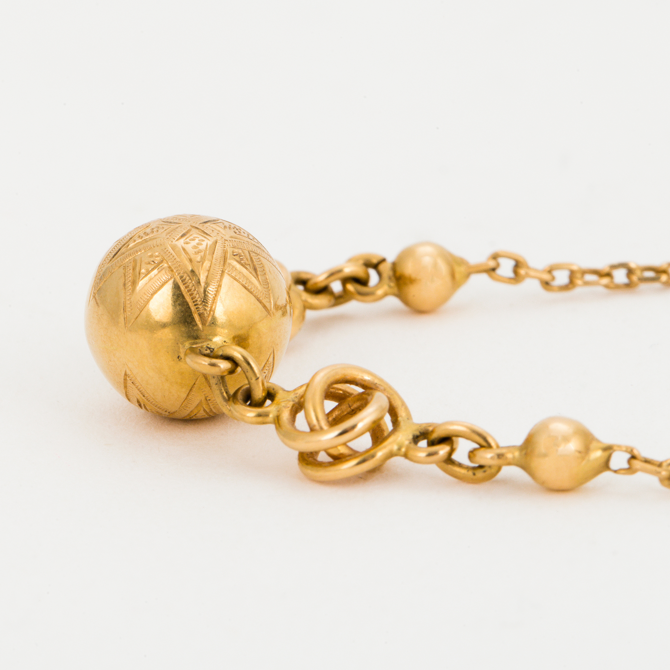GUSTAF DAHLGREN & CO, Collier, 18K guld. - Bukowskis