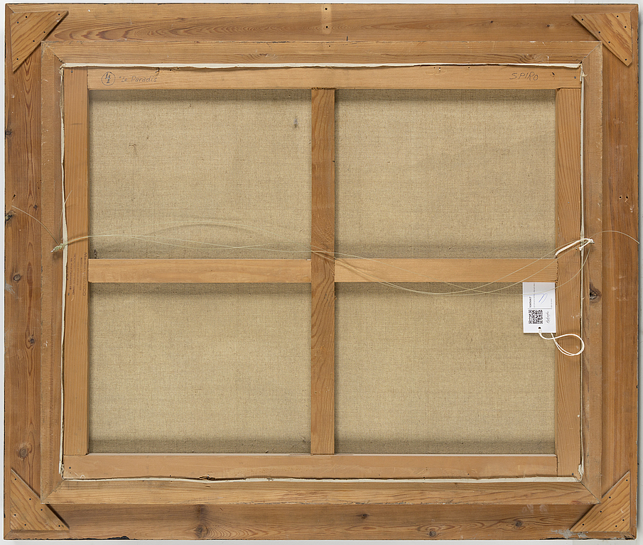 GEORGES SPIRO, oil on canvas, signed. - Bukowskis