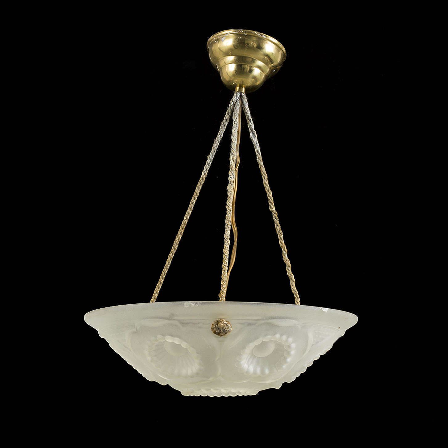 a 1920's ceiling light, France. - Bukowskis