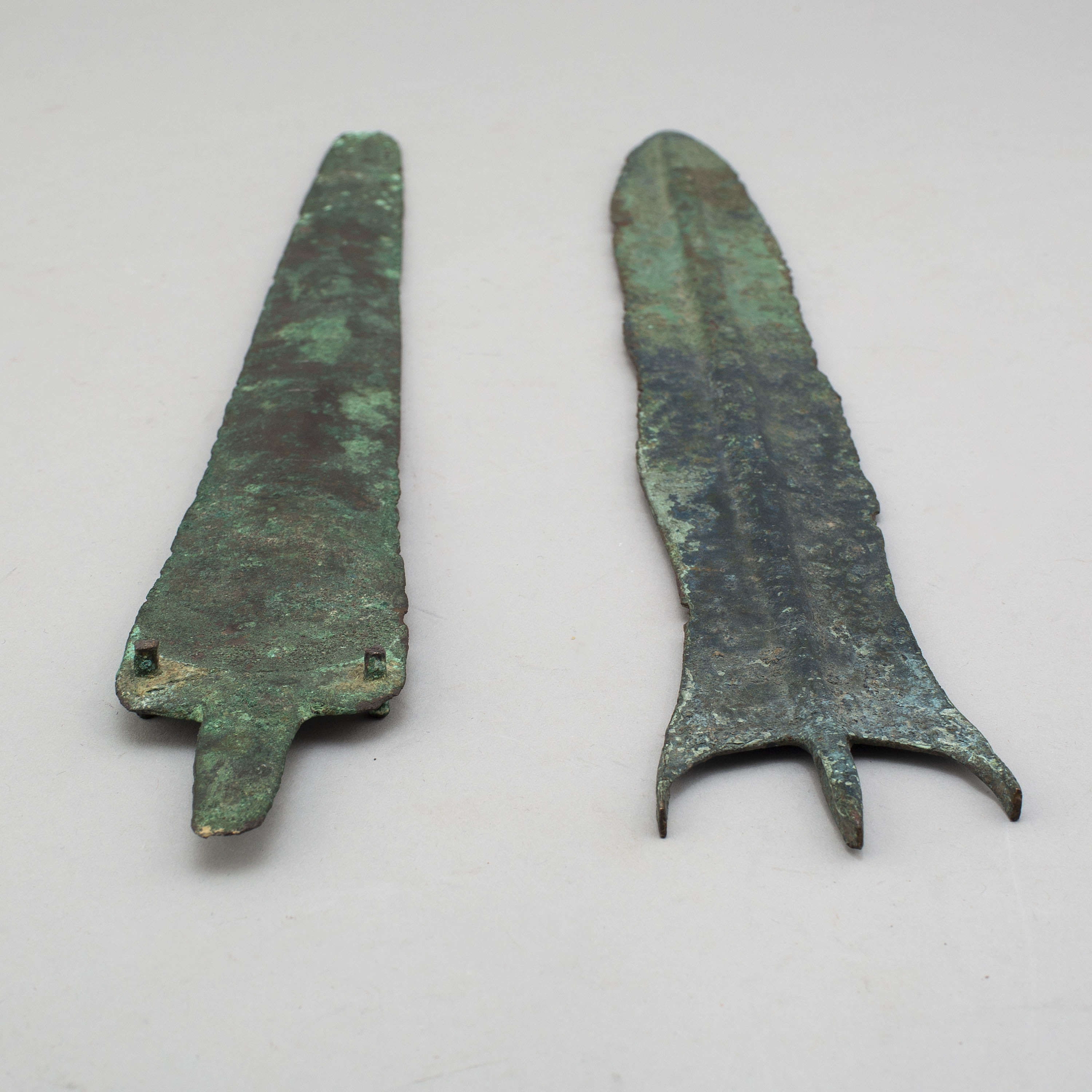 Two Loristani bronze sword blades around 1000 B.C. - Bukowskis