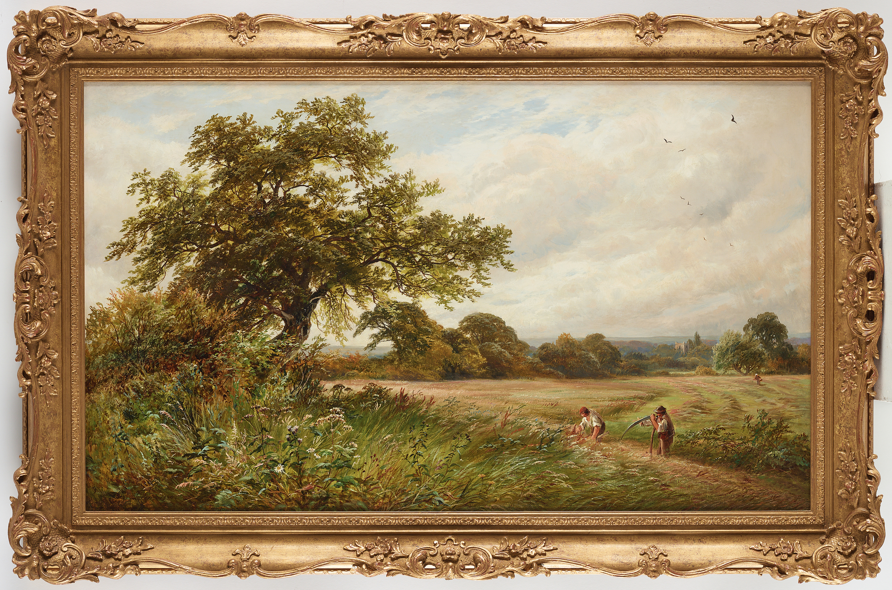 GEORGE TURNER, oil on canvas, signed Geo. Turner and dated 1880 ...