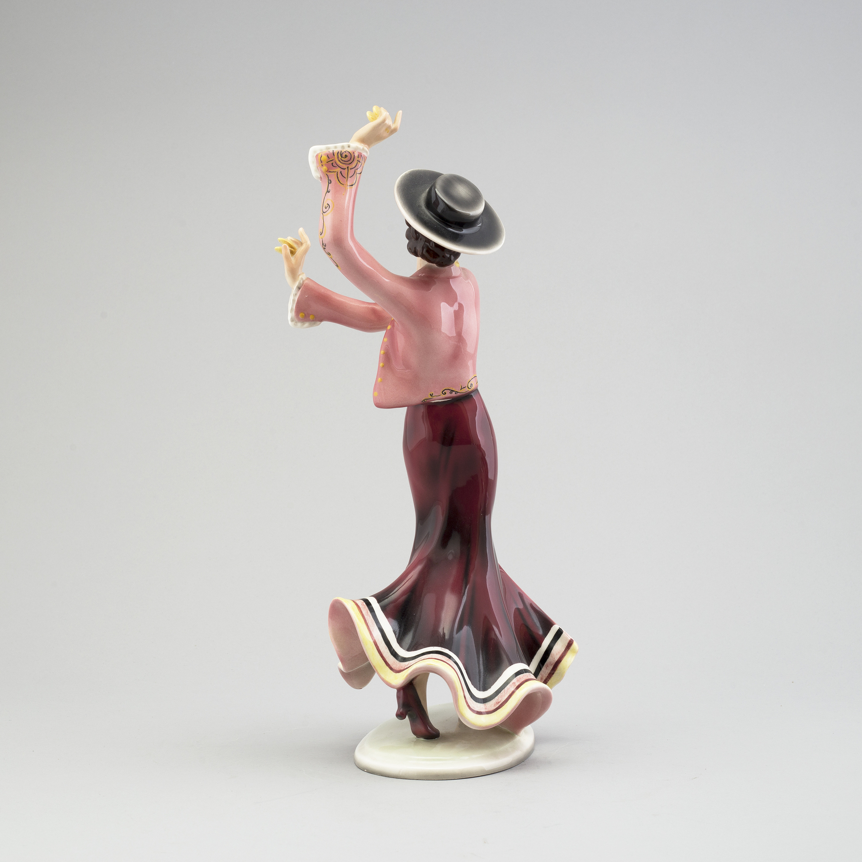 A 1930s/1940s porcelain figurine, Goldscheider, Vienna, Austria ...