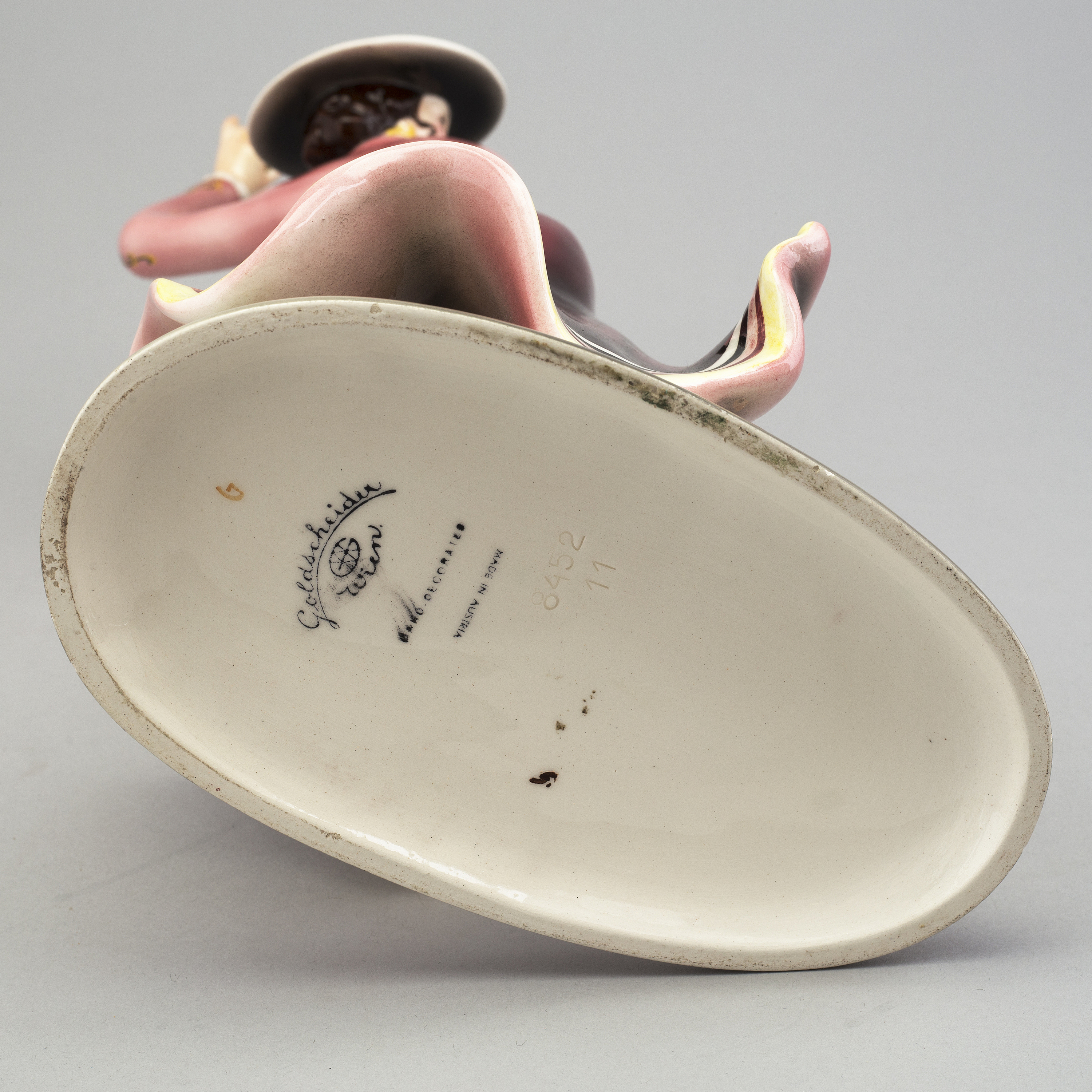 A 1930s/1940s porcelain figurine, Goldscheider, Vienna, Austria ...