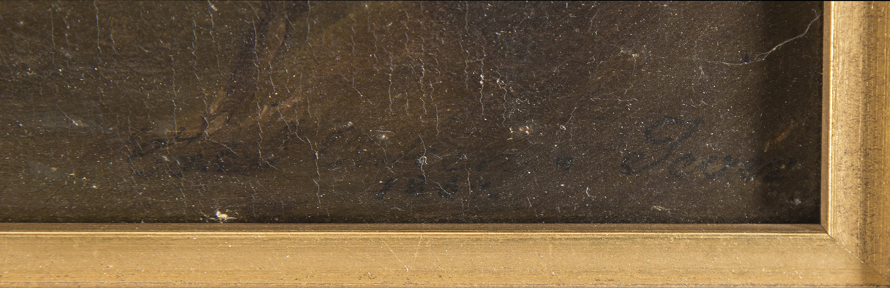 CARL EDUARD ONKEN, olja på duk, signerad och daterad 1867 a tergo ...