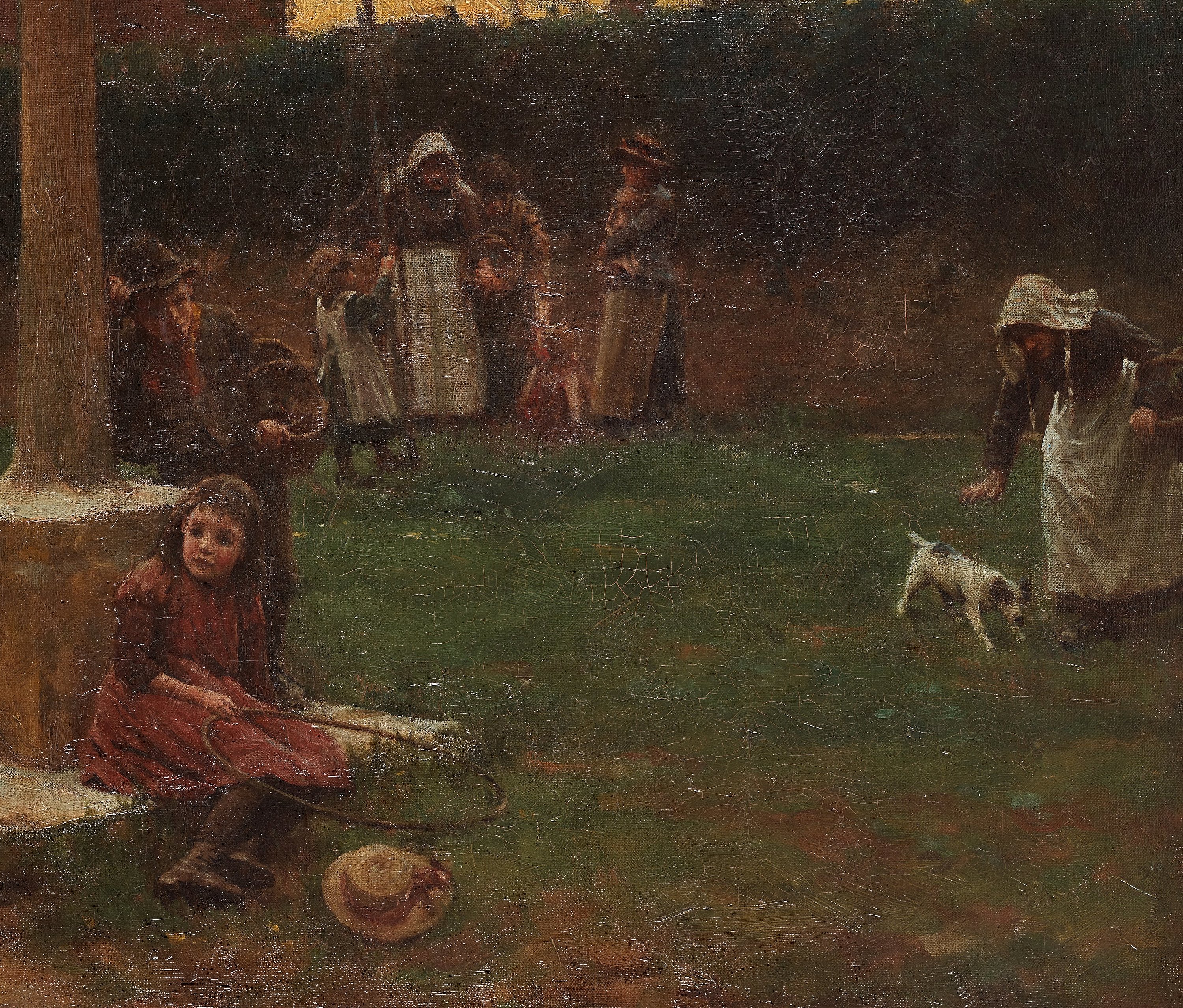 Walter Langley, WALTER LANGLEY, oil on canvas, signed Walter Langley ...