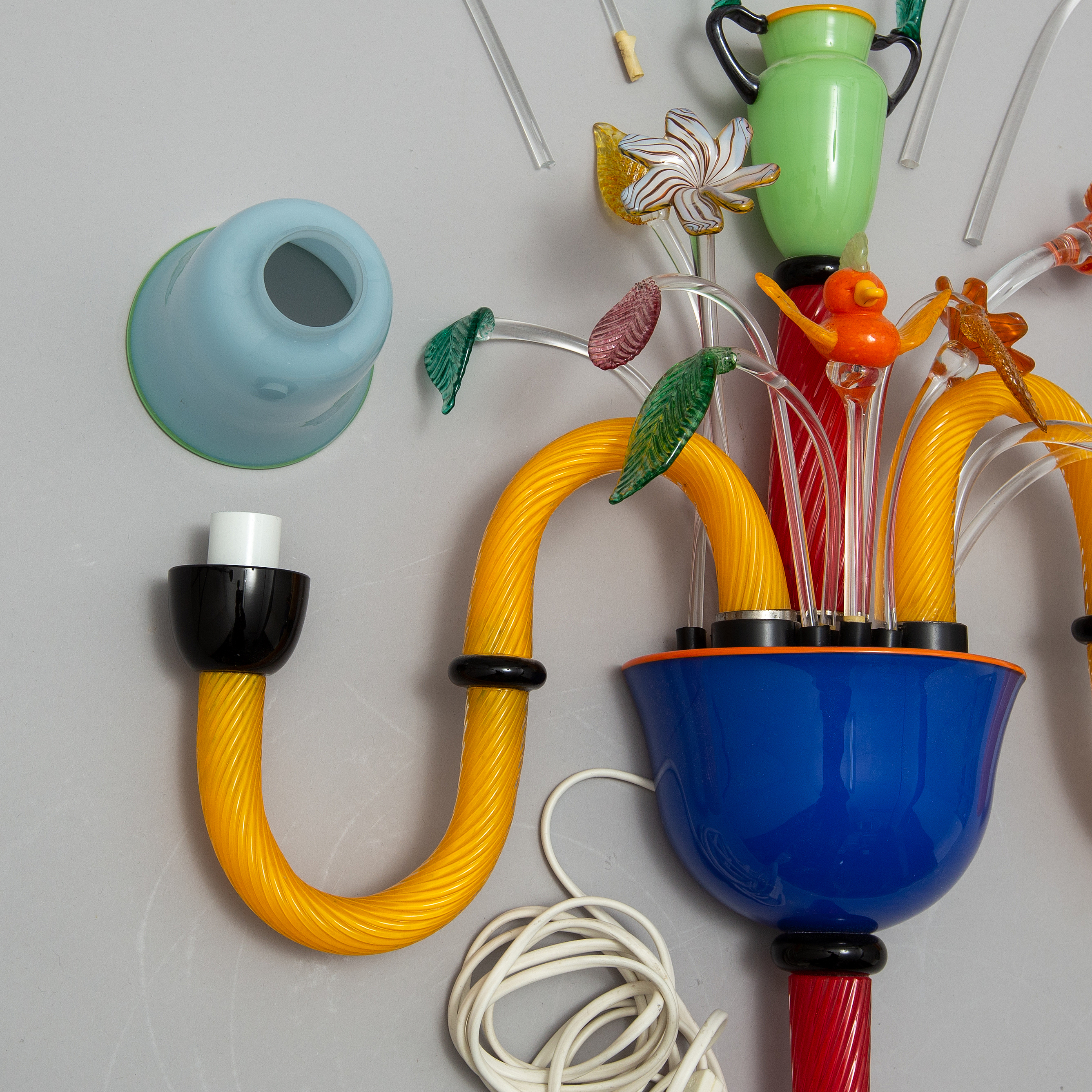 JONAS ROOTH, vägglampett, glas, Kivik, signerad och daterad 1996 ...