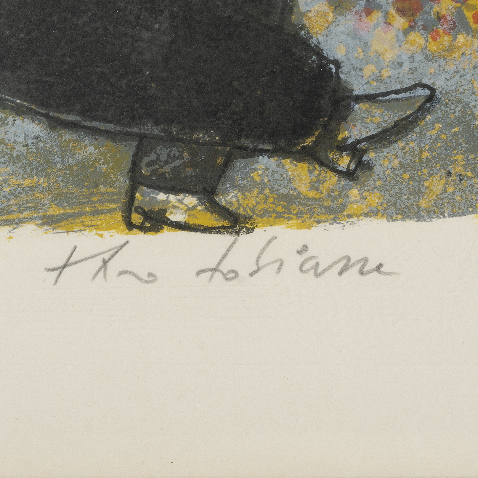 THEO TOBIASSE, 2 lithographs, signed and numbered, 121/150. - Bukowskis