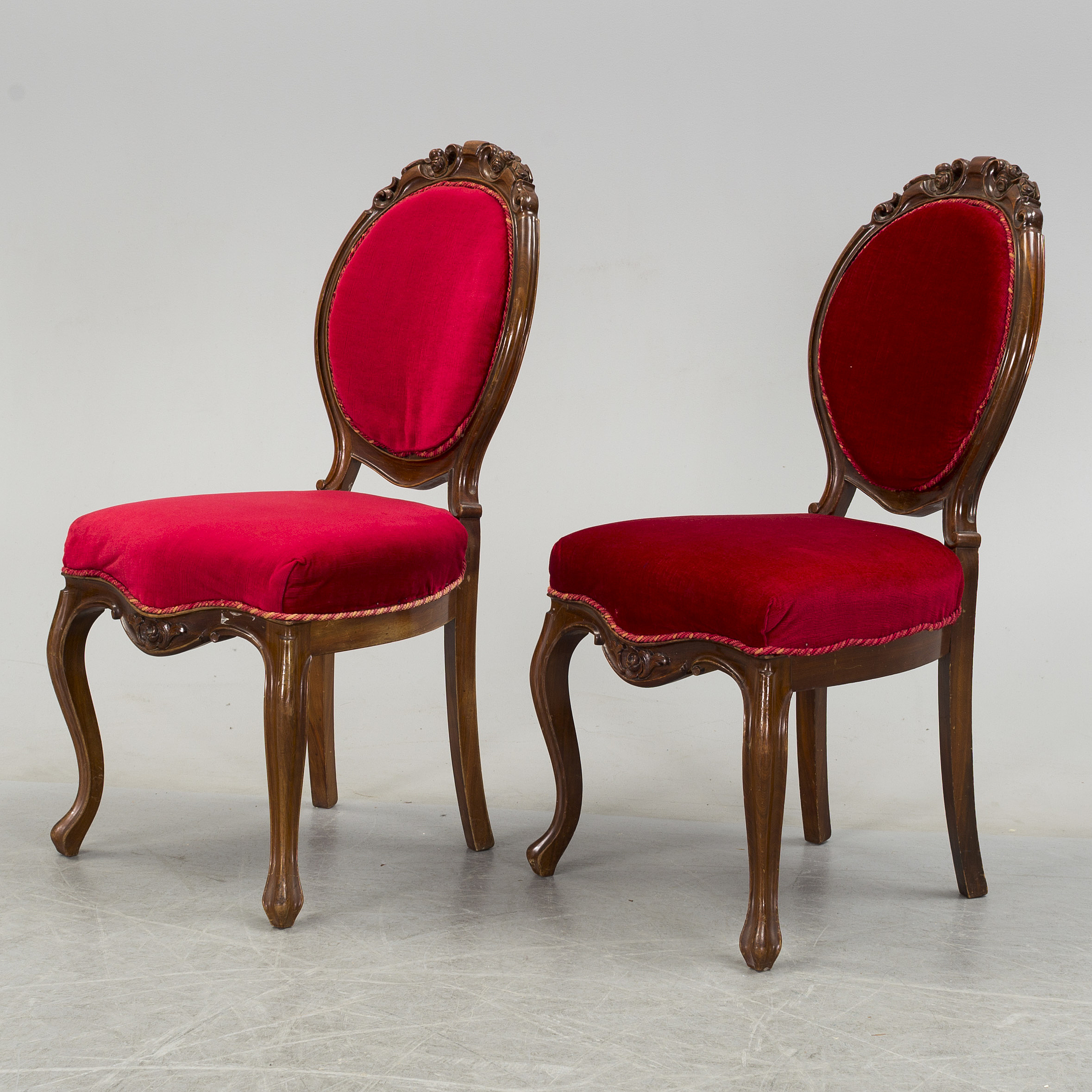 Eight late 19th century chairs. - Bukowskis