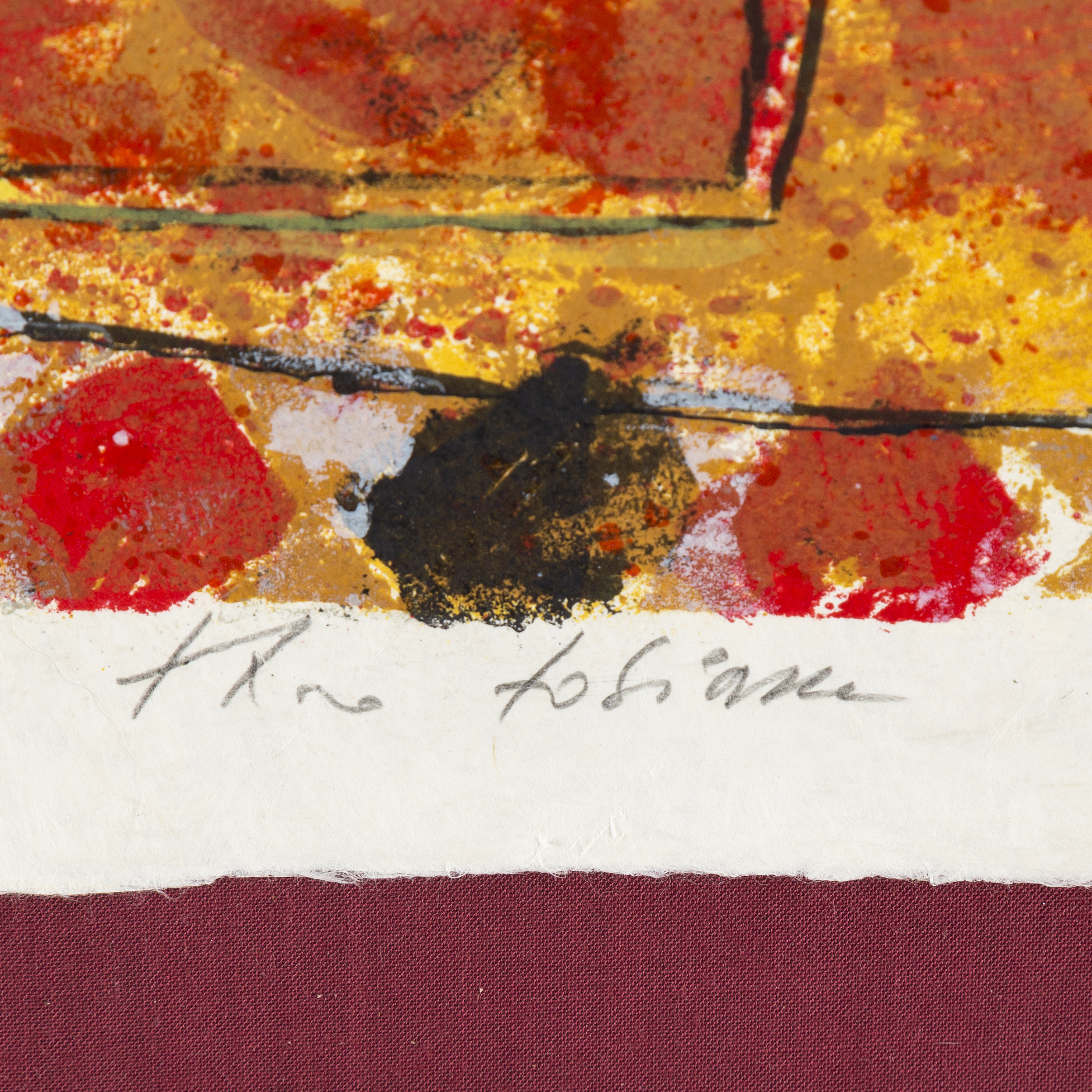 THEO TOBIASSE, lithographs in colour, 12, from "The song of songs of King Salomon", signed XXI/C ...