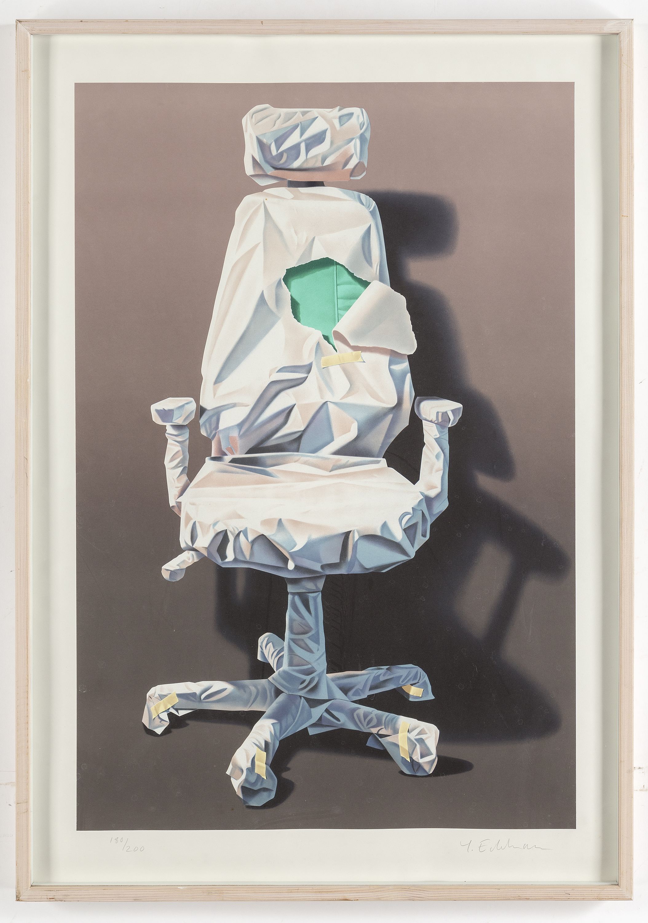 YRJÖ EDELMANN, lithograph in colours, signed and numbered 180/200 ...