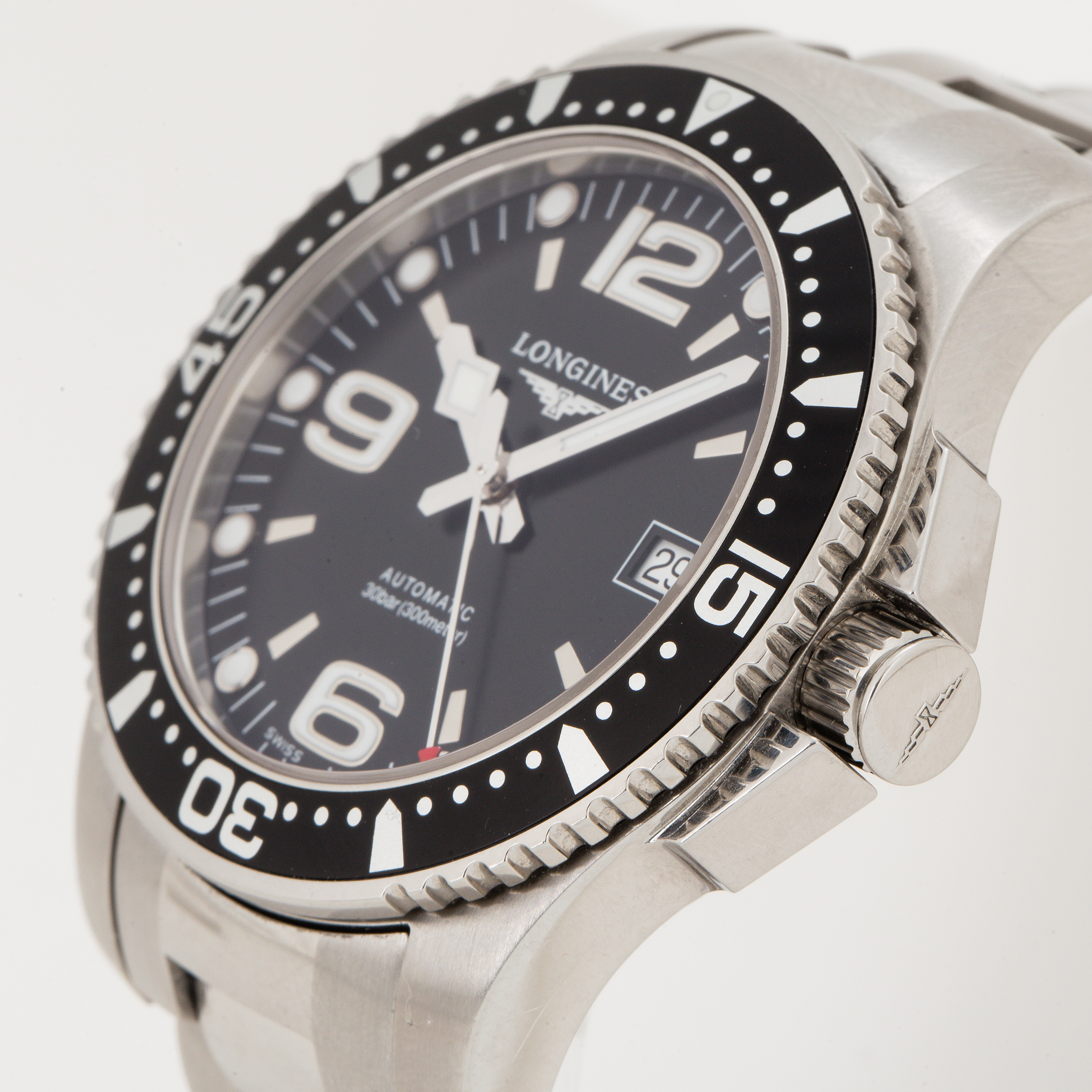 LONGINES, Hydro Conquest (30bar/300m), wristwatch, 39 mm. - Bukowskis