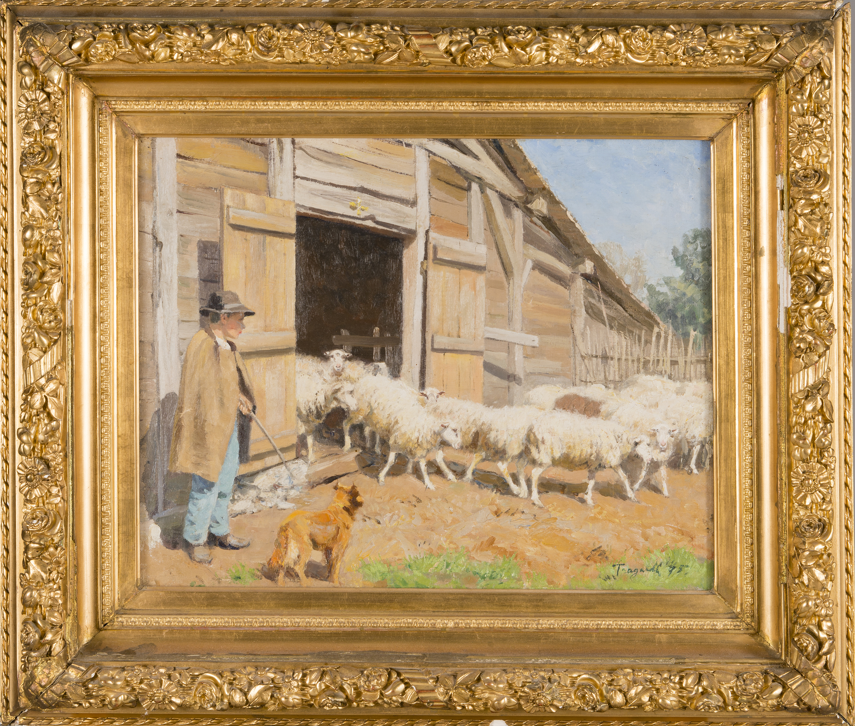 Carl Trägårdh, SHEPHERD. - Bukowskis